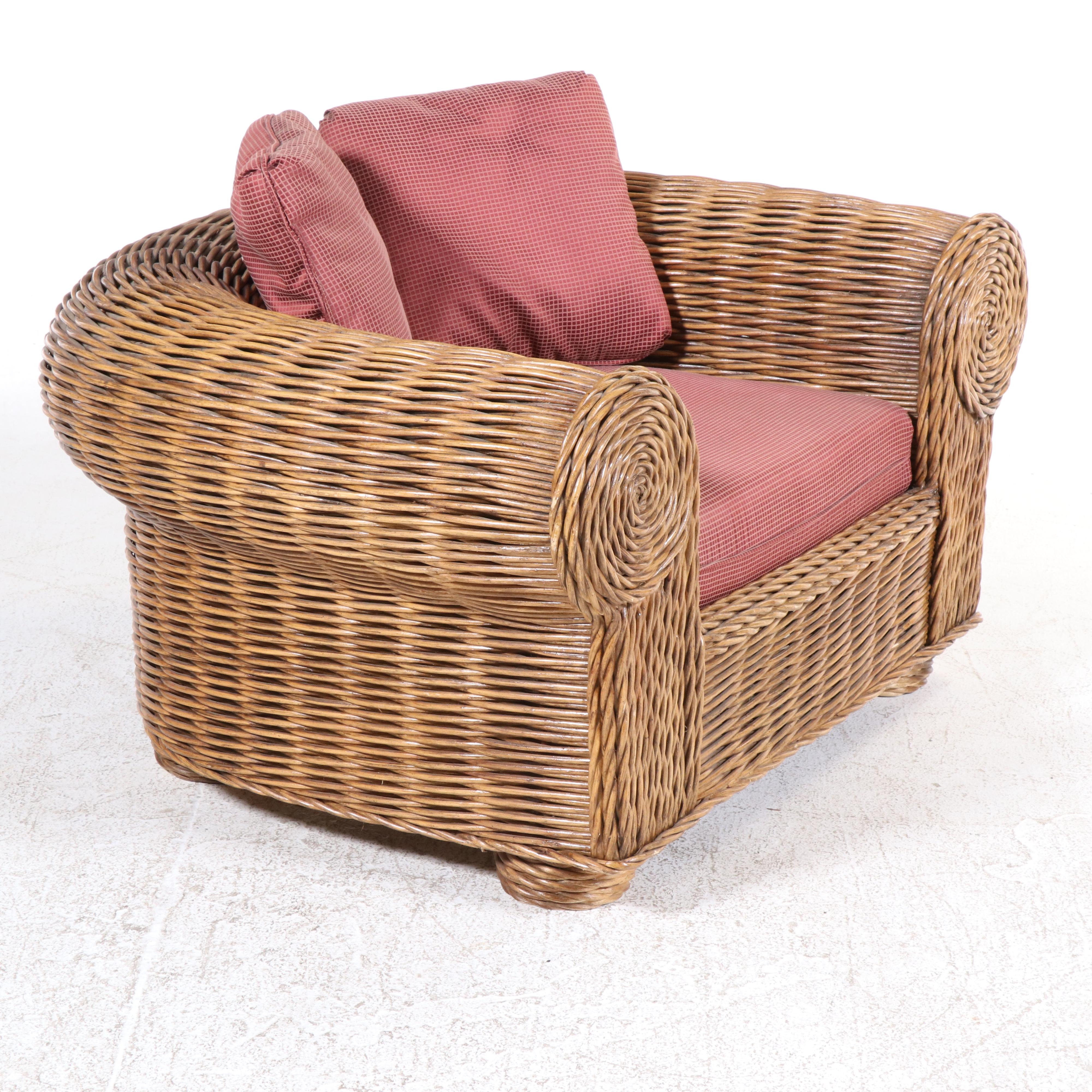 Woven Rattan Armchair | EBTH