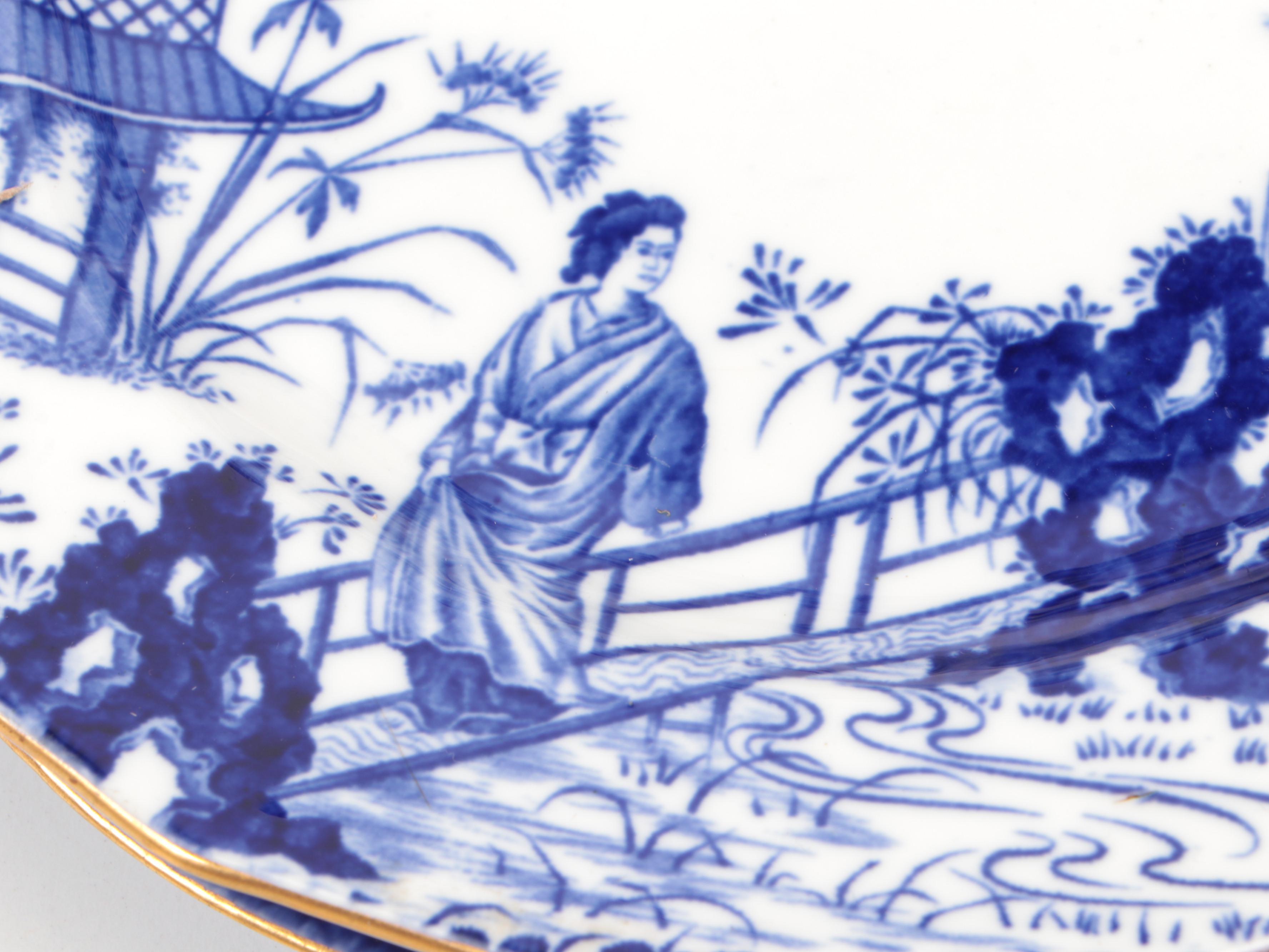 Royal Crown Derby "Blue Mikado" Bone China Dinnerware, Early to Mid ...
