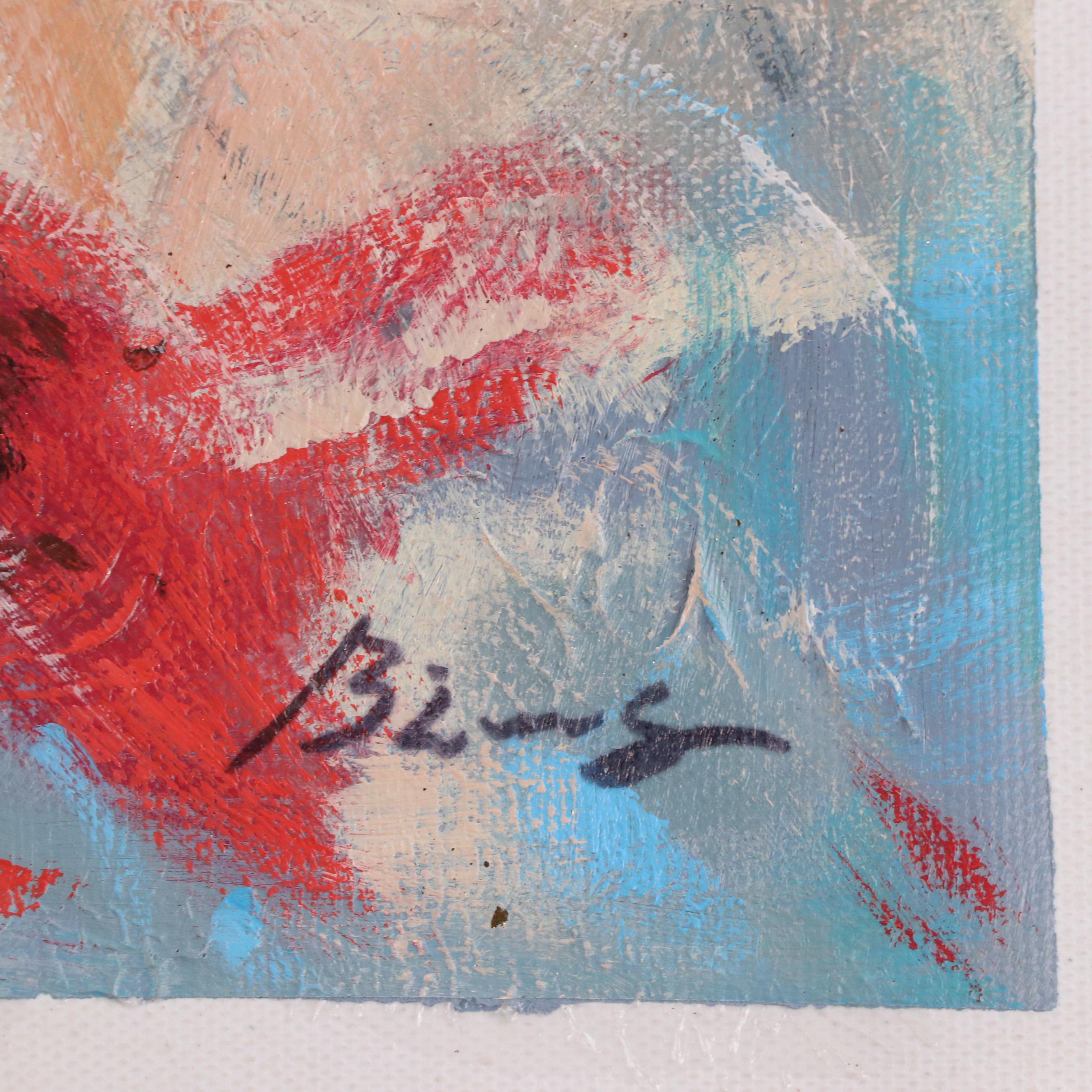 Bing Abstract Oil Painting, 21st Century | EBTH