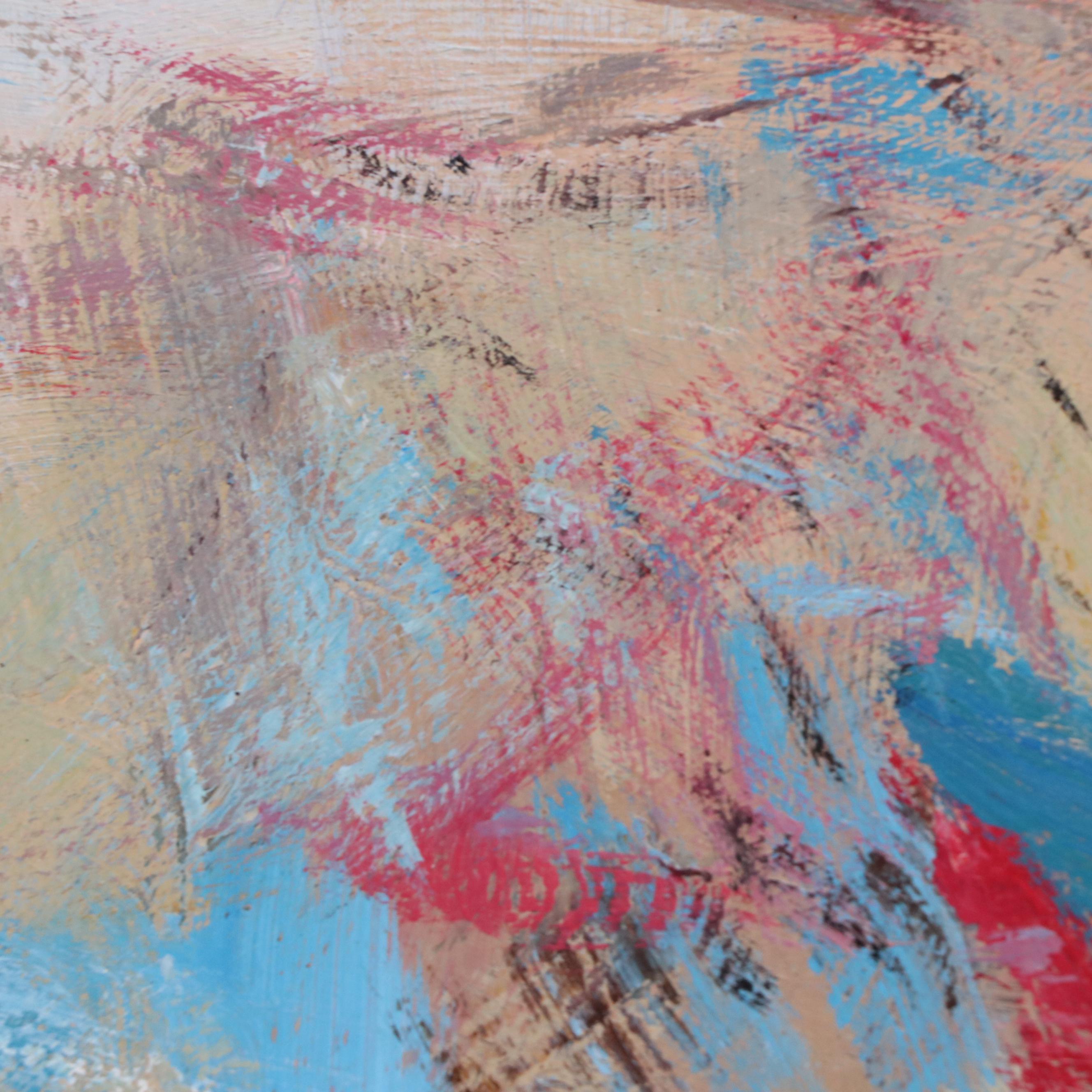 Bing Abstract Oil Painting, 21st Century | EBTH