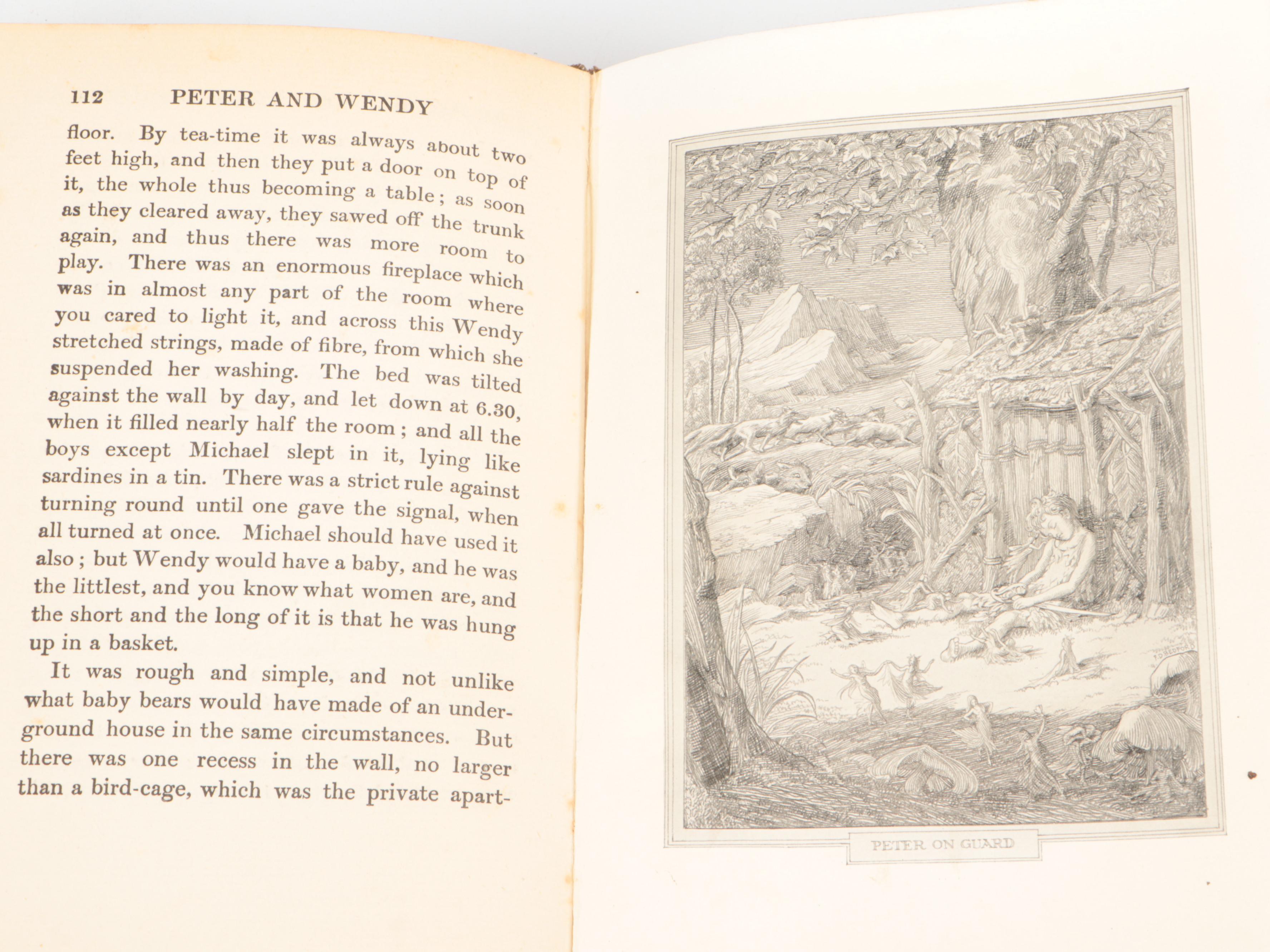 Third Edition "Peter and Wendy" by J. M. Barrie, 1911 | Everything But ...
