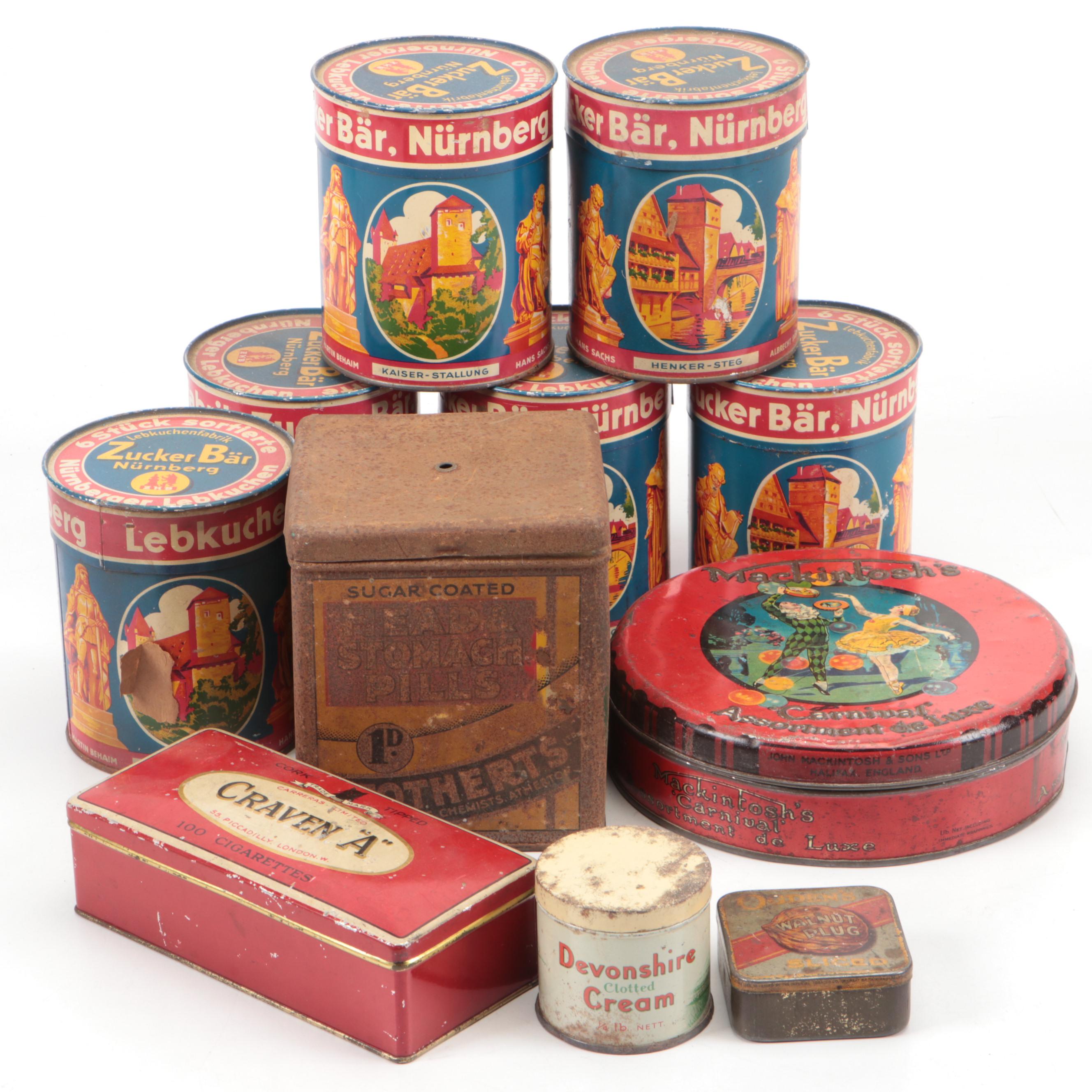 German Zucker Bar Gingerbread, Mackintosh's Carnival Candy, and Other ...