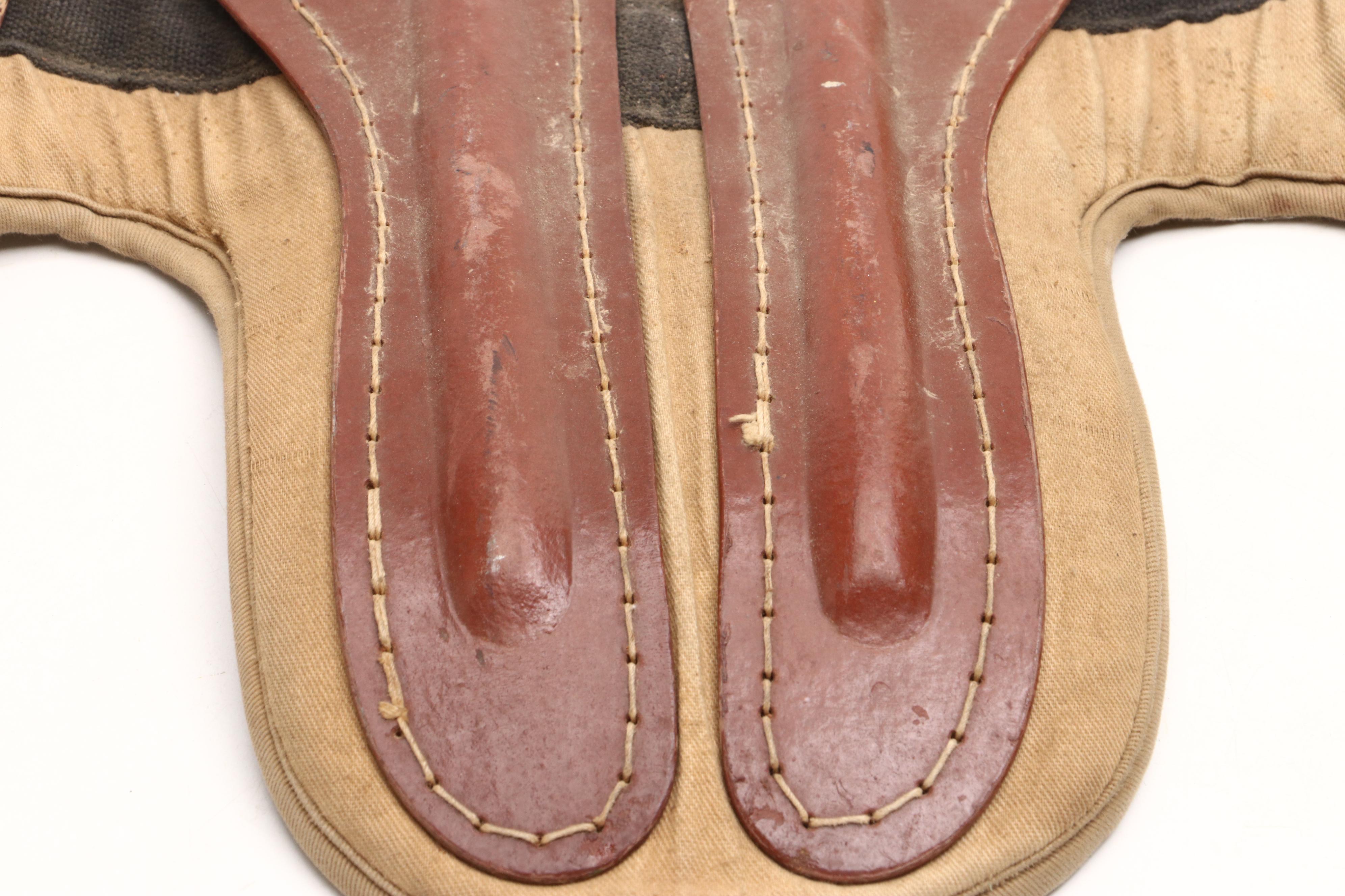Wilson and Gold Smith Leather Football Pads, Early to Mid-20th Century ...