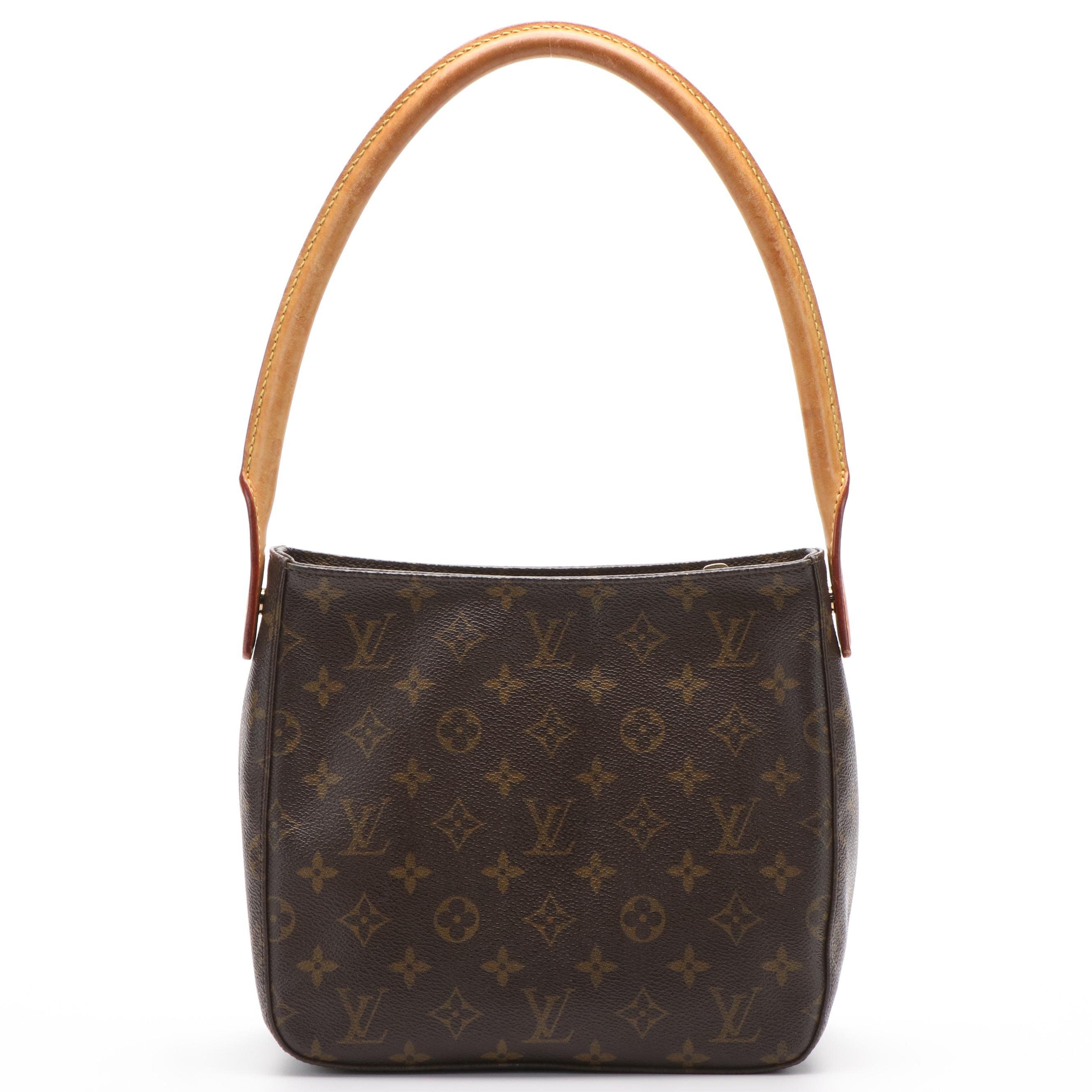 Louis Vuitton Looping MM Monogram Canvas and Leather Shoulder Bag | EBTH