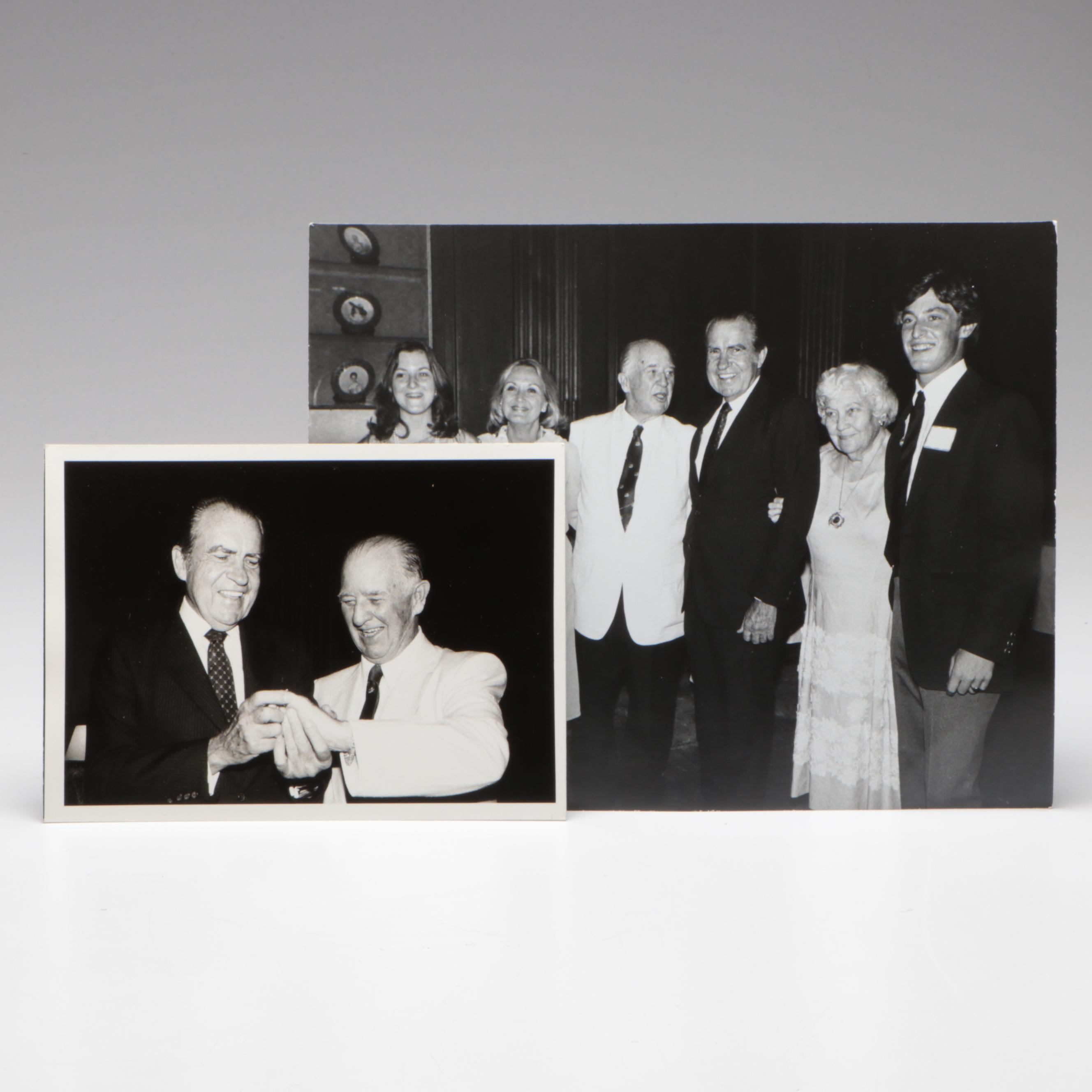 Photographs of Richard Nixon, Albert Benjamin "Happy" Chandler and More ...
