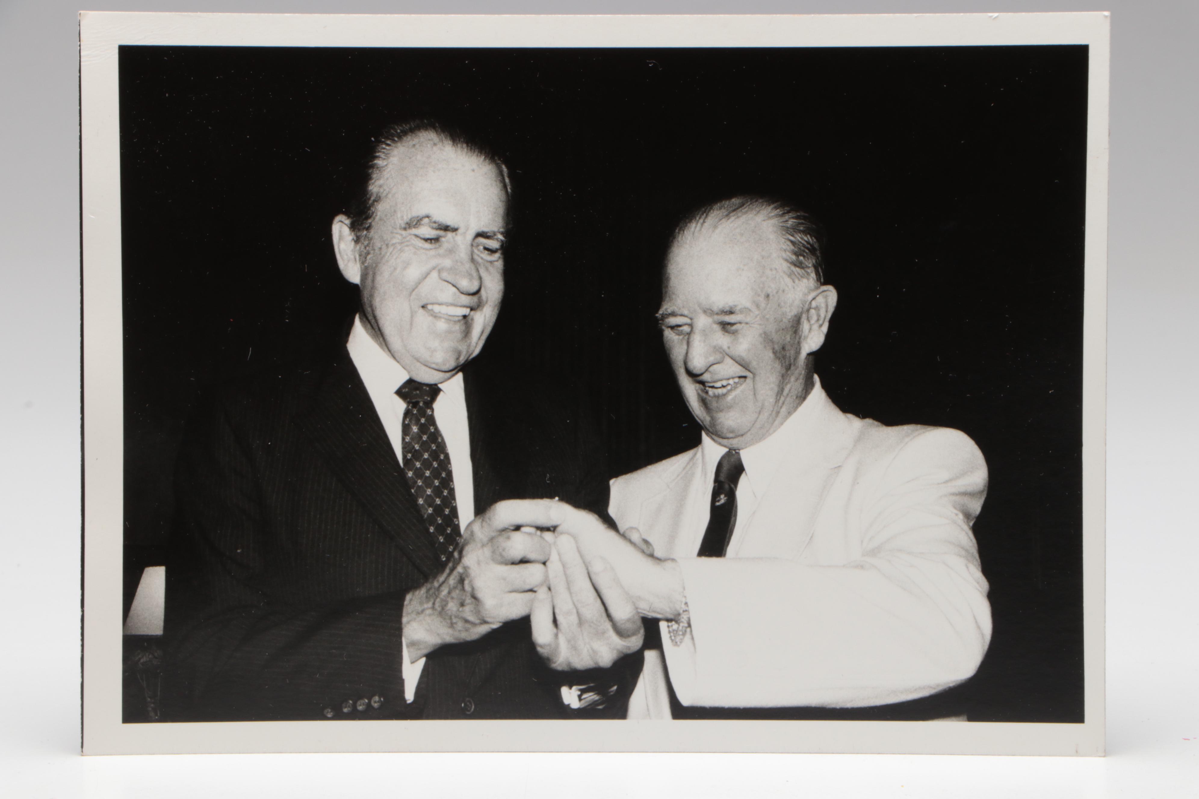 Photographs of Richard Nixon, Albert Benjamin "Happy" Chandler and More ...