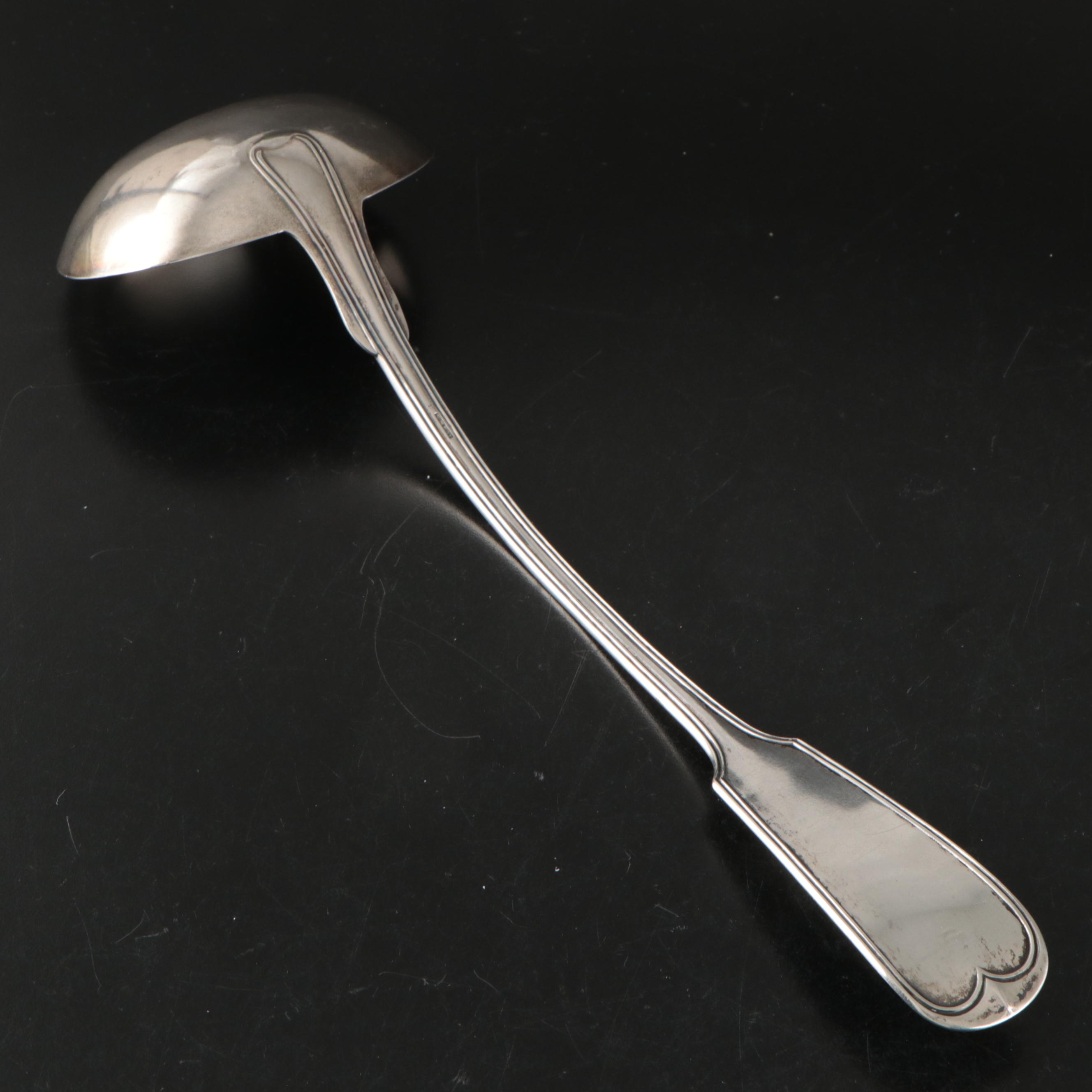 Edward Mead Coin Silver Ladle, Mid to Late 19th Century | Everything ...