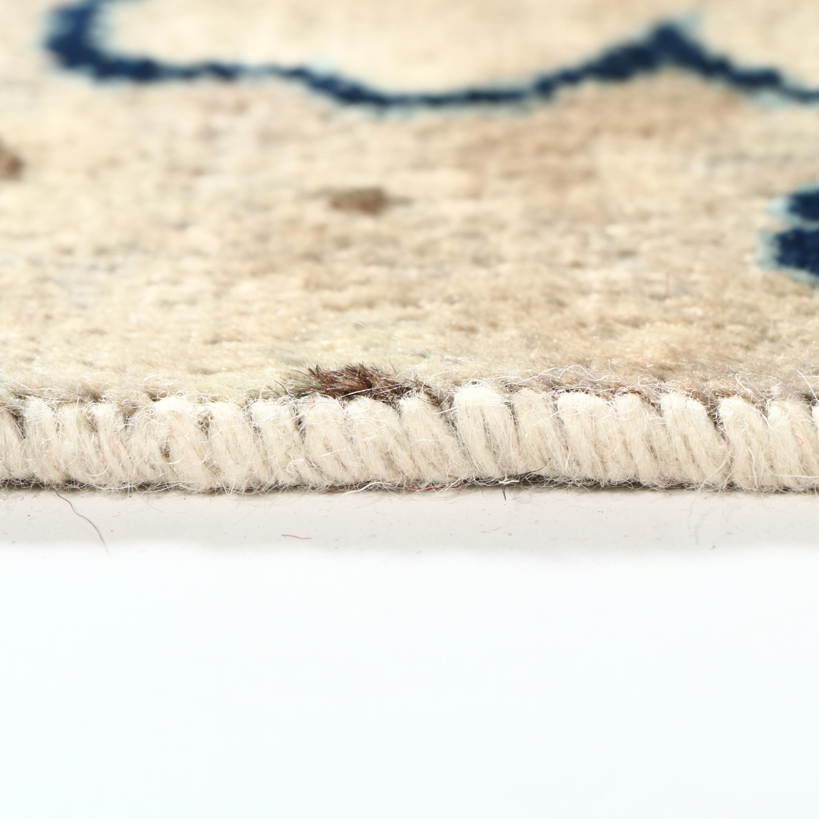 4'6 x 7'11 Hand-Knotted Persian Isfahan Remnant Area Rug | EBTH