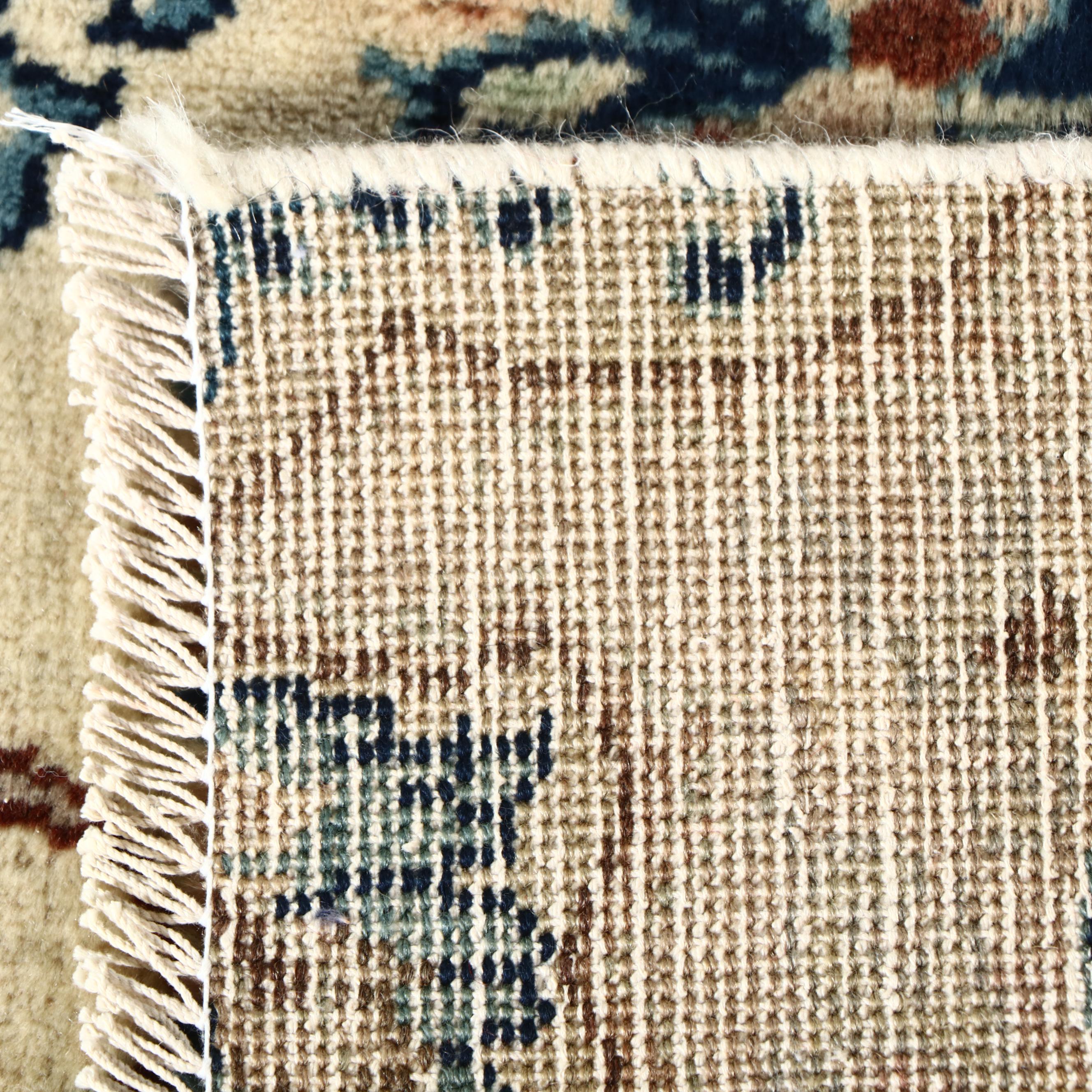 4'6 x 7'11 Hand-Knotted Persian Isfahan Remnant Area Rug | EBTH