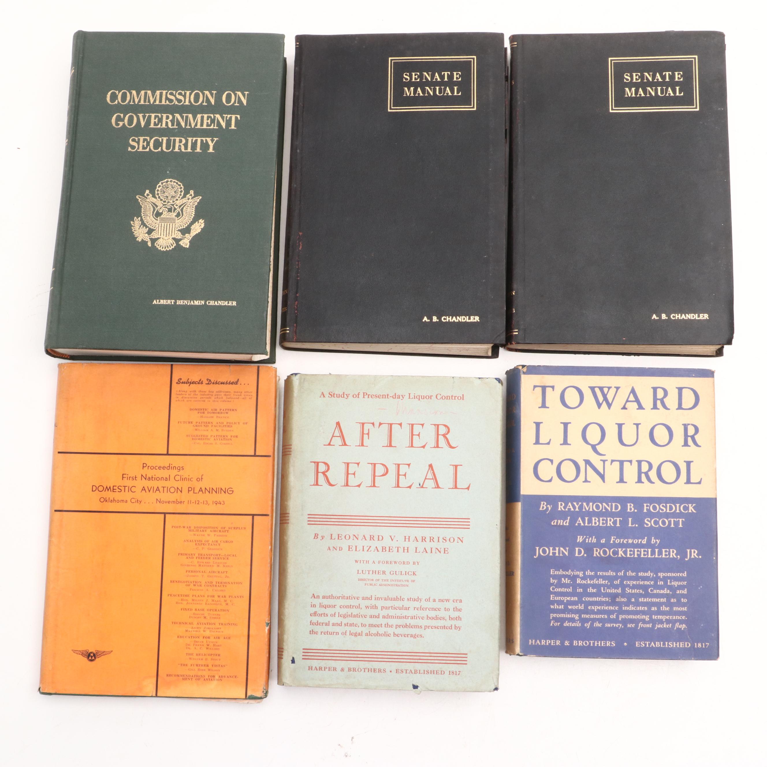 First Edition "Toward Liquor Control" with More Nonfiction Books | EBTH