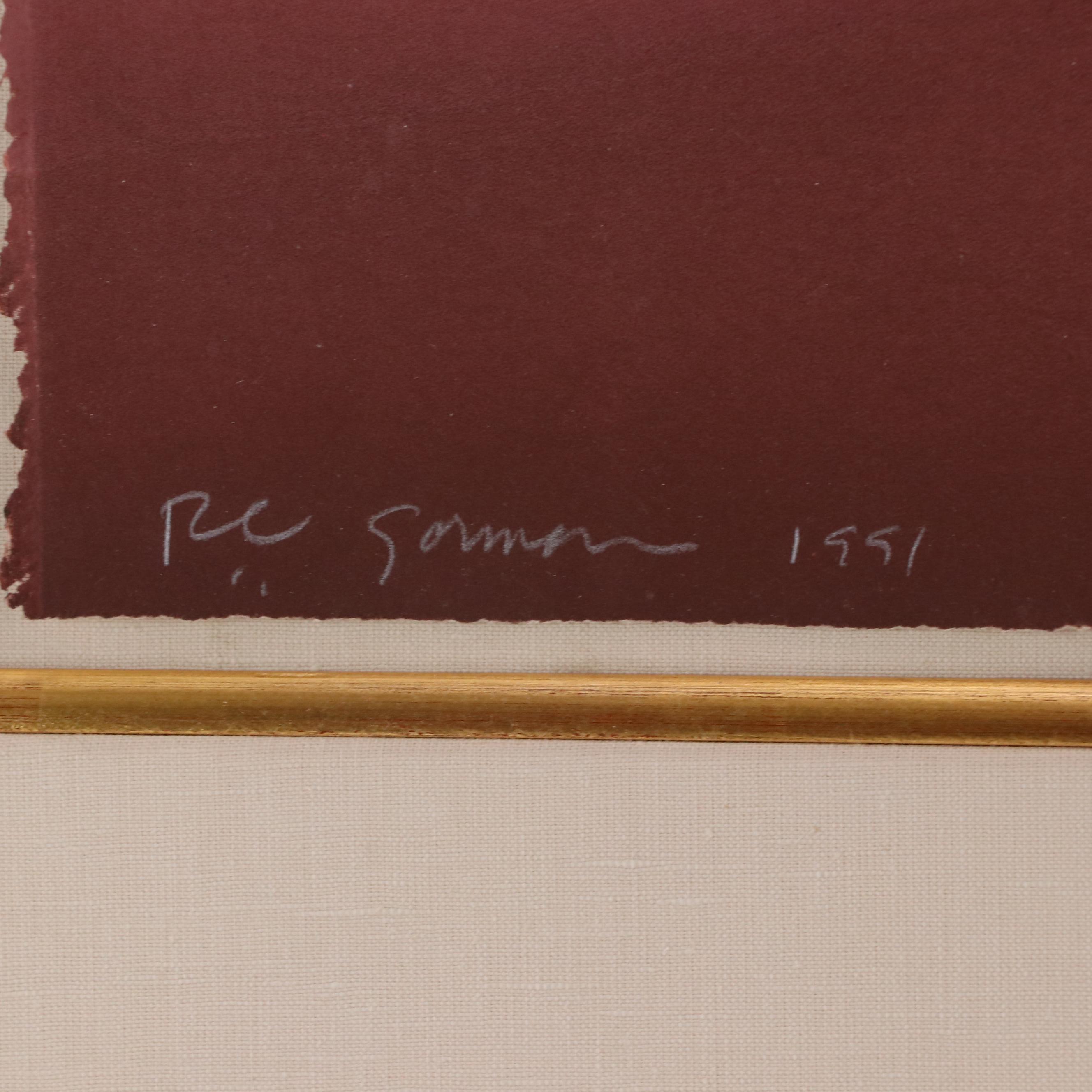 Rudolph Carl Gorman Lithograph "Panadera," 1991 | EBTH