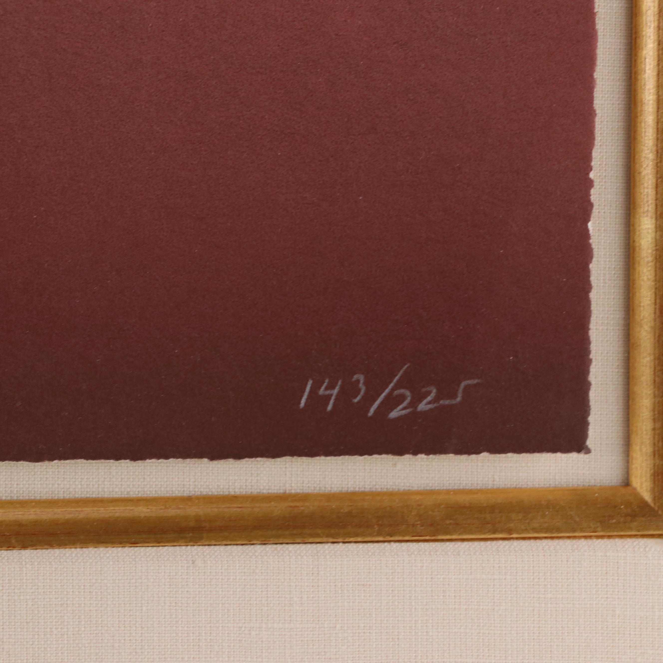 Rudolph Carl Gorman Lithograph "Panadera," 1991 | EBTH