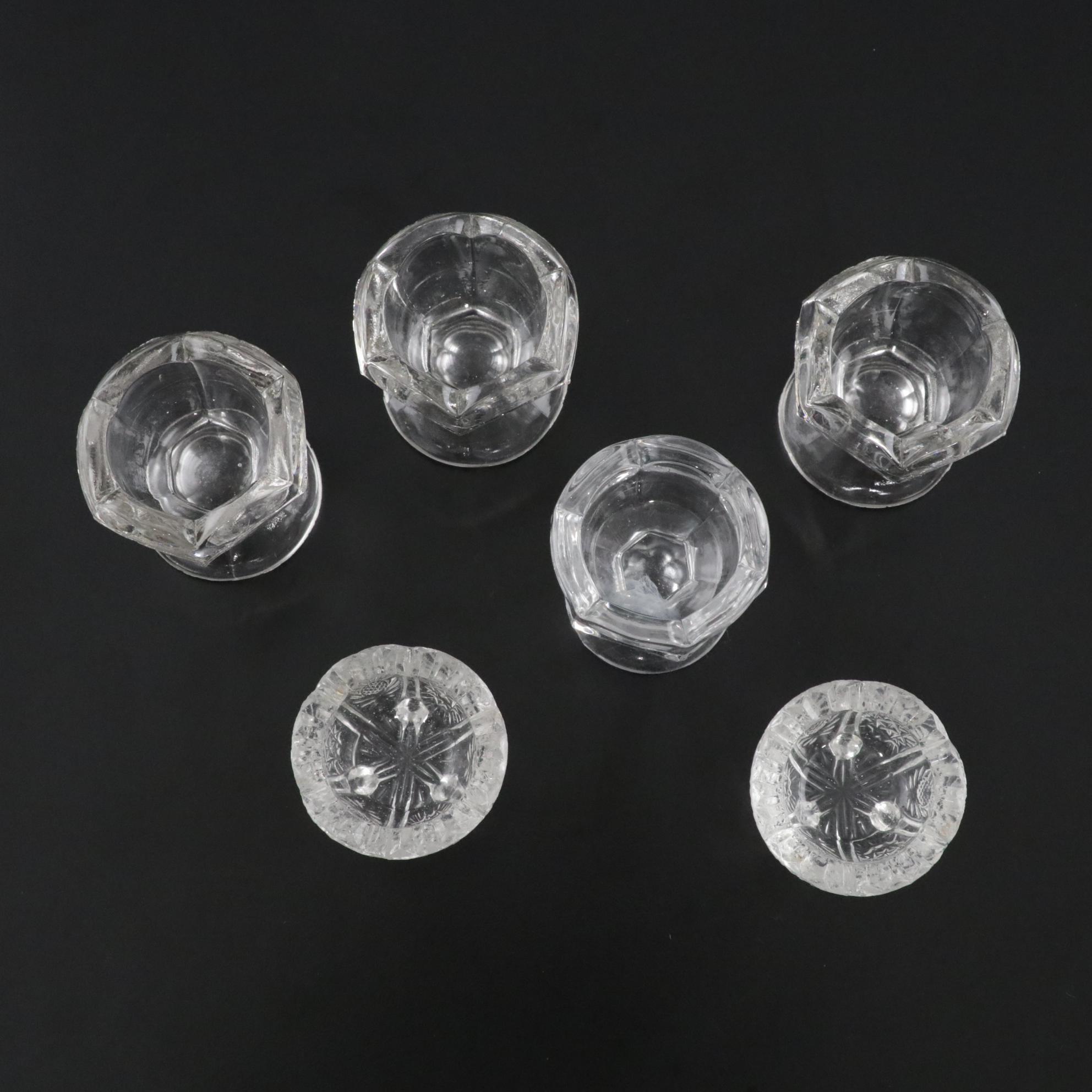 Shannon Crystal Desk Clock and Other Crystal Table Accessories ...