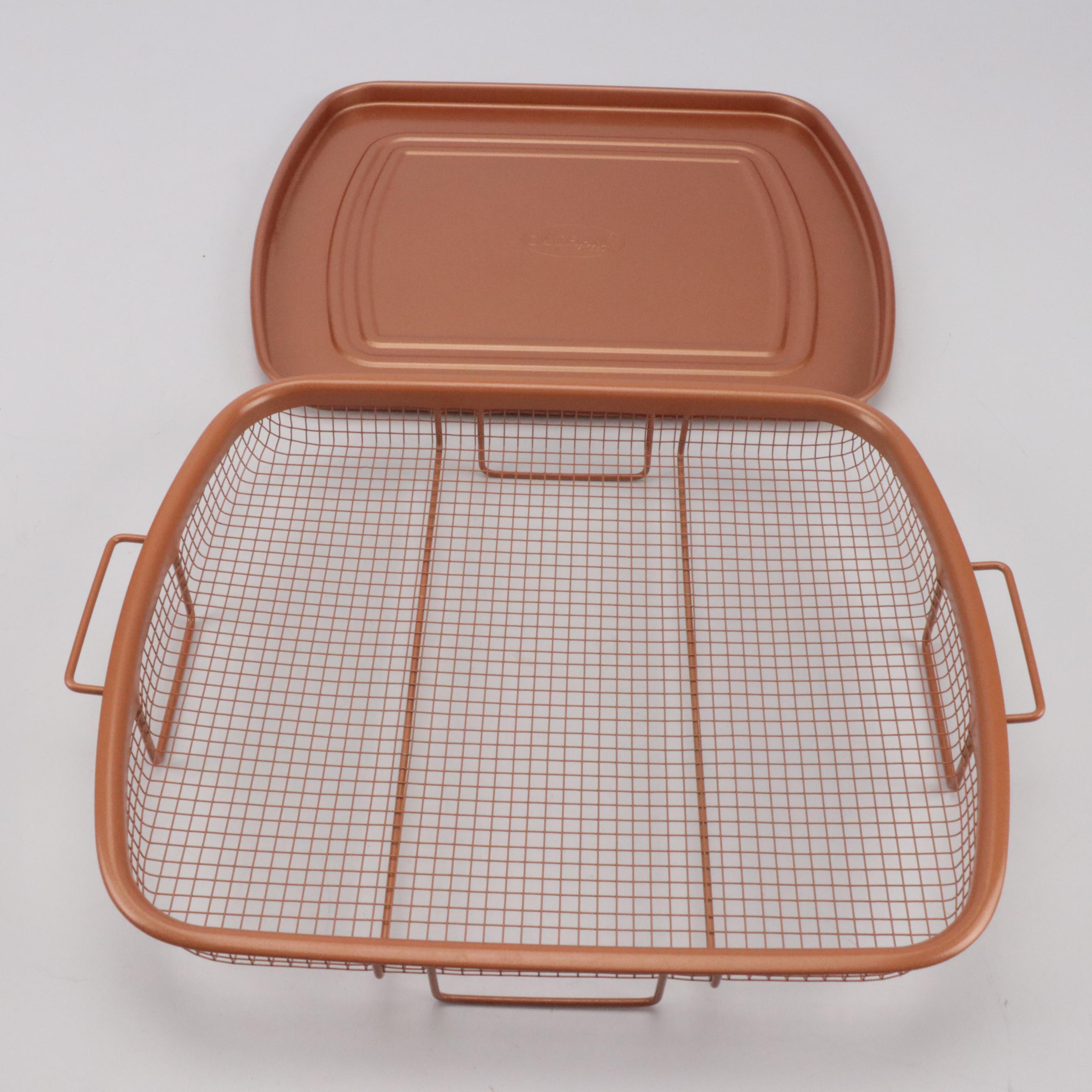 Gotham Steel Diamond Nonstick Crisper Basket and Tray | Everything But ...
