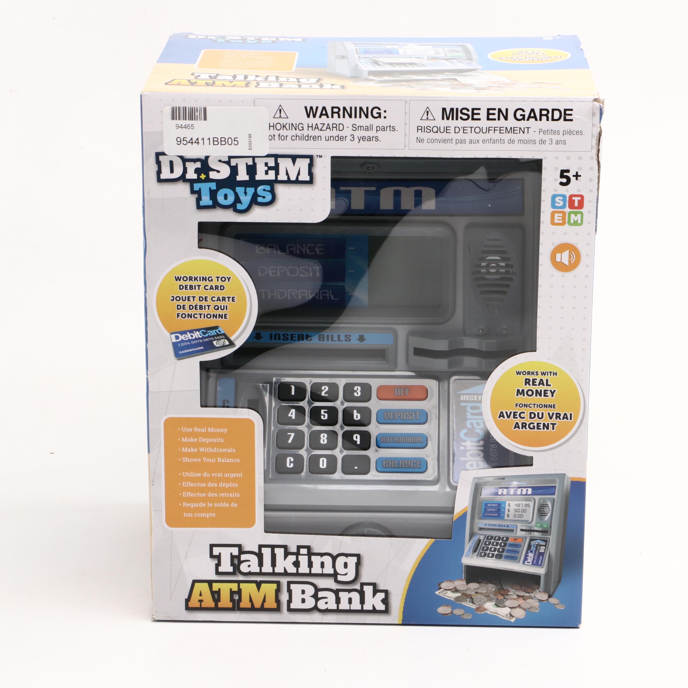 Dr. Stem Toys Talking ATM Bank | EBTH