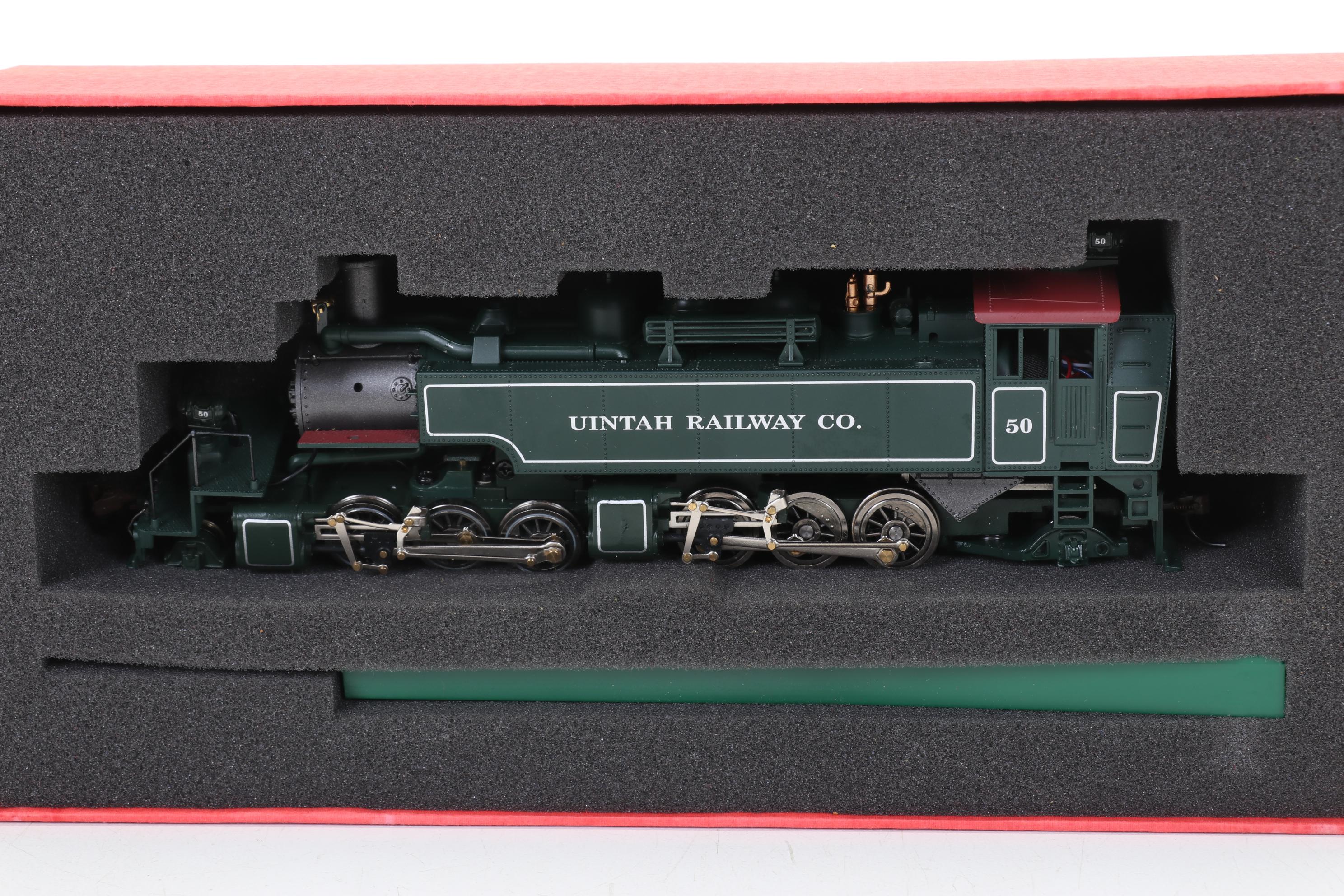 Mantua HO Scale Uintah 2-6-6-2 Logging Steam Locomotive Model Train ...