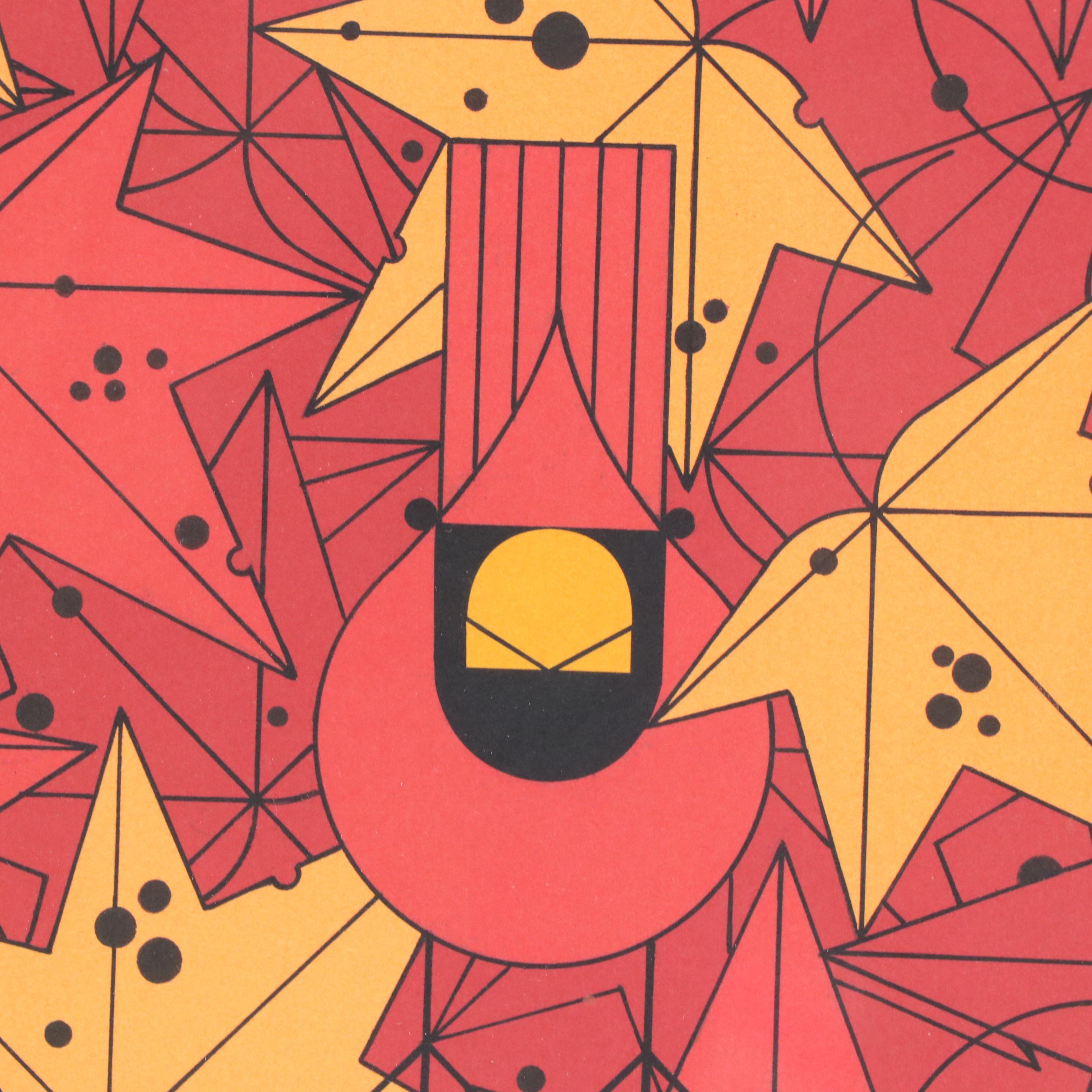 Charley Harper Lithograph "Under the Sweetgum Tree" | EBTH