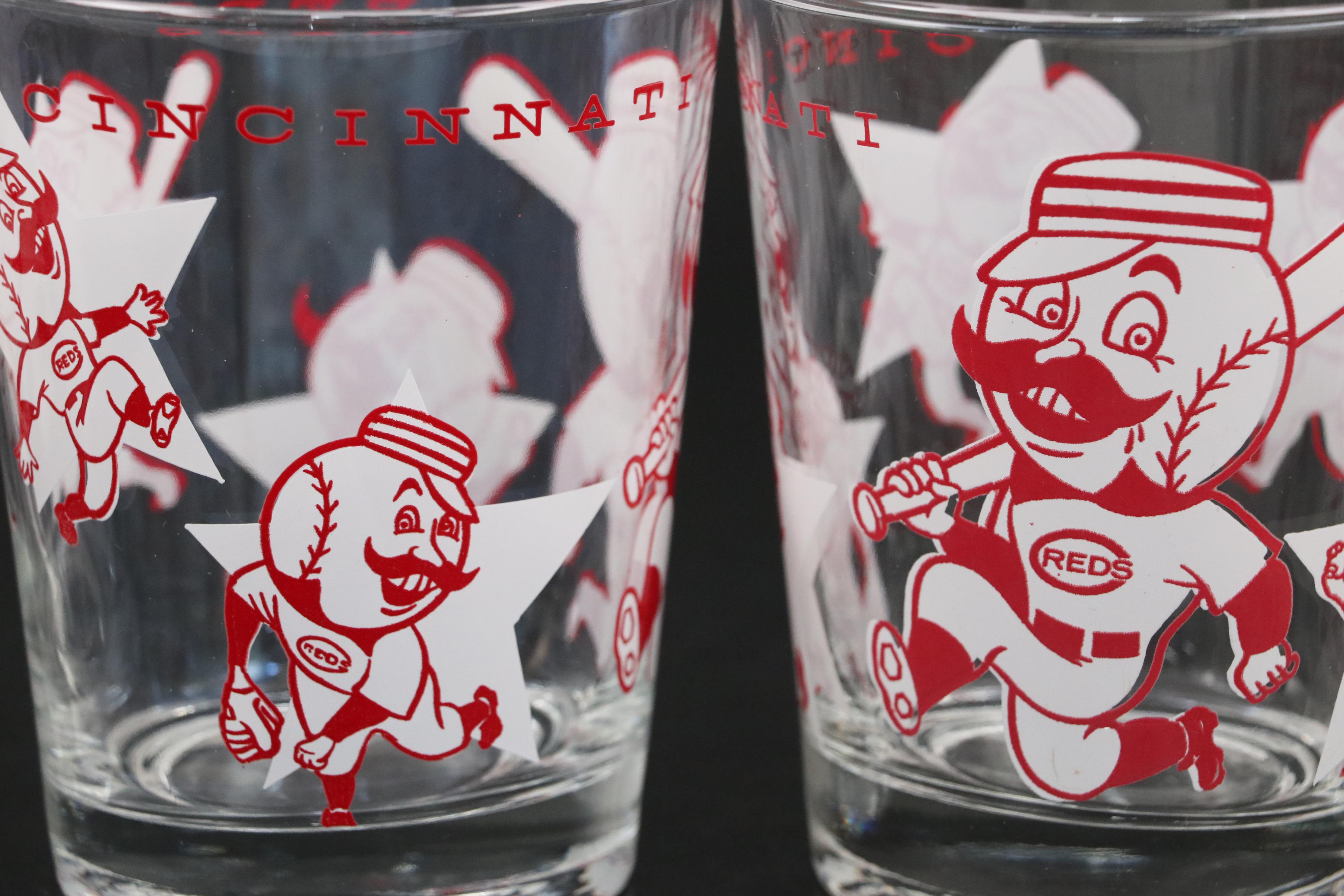 Cincinnati Reds Old Fashioned Glasses | EBTH