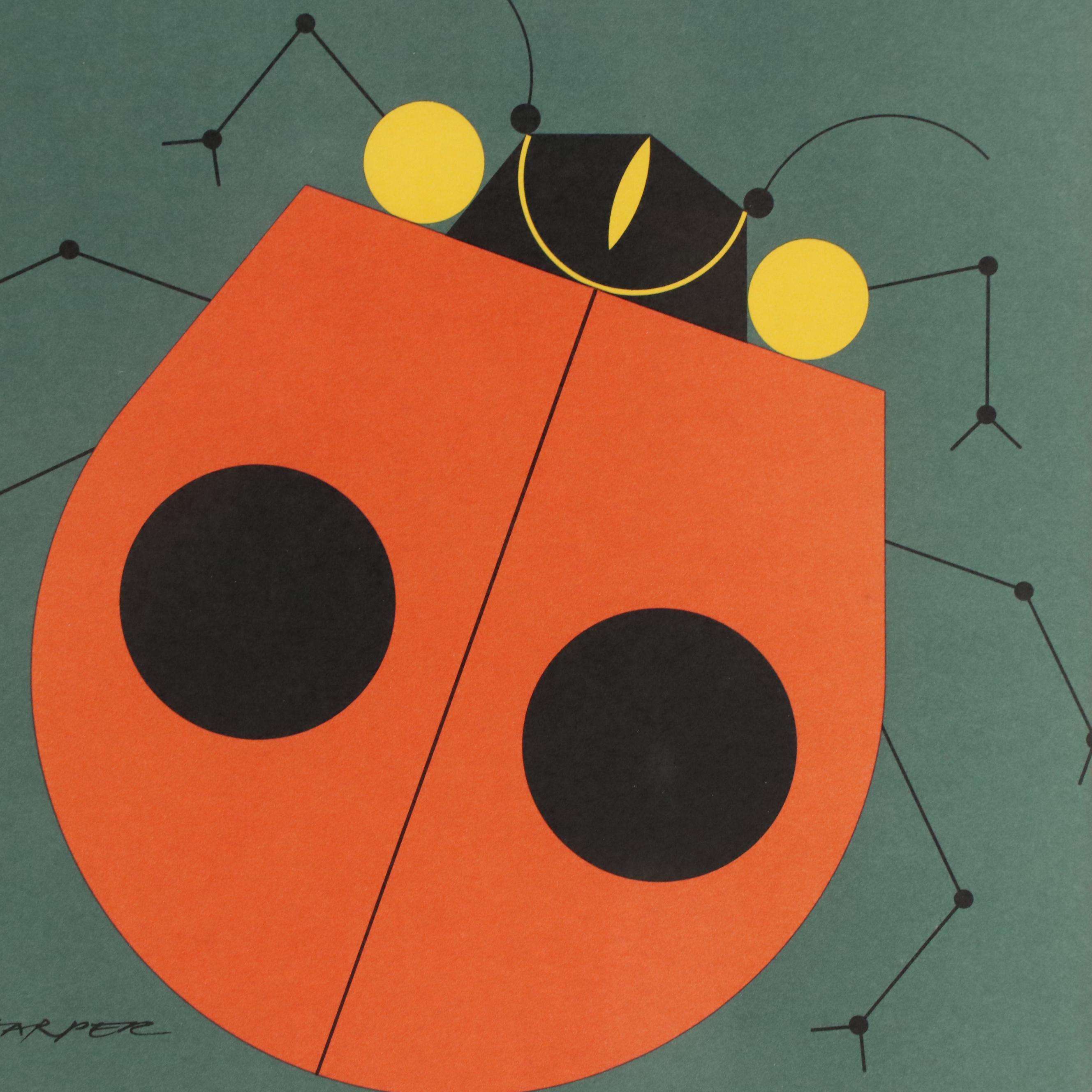 Charley Harper Lithograph "Ladybug" | EBTH