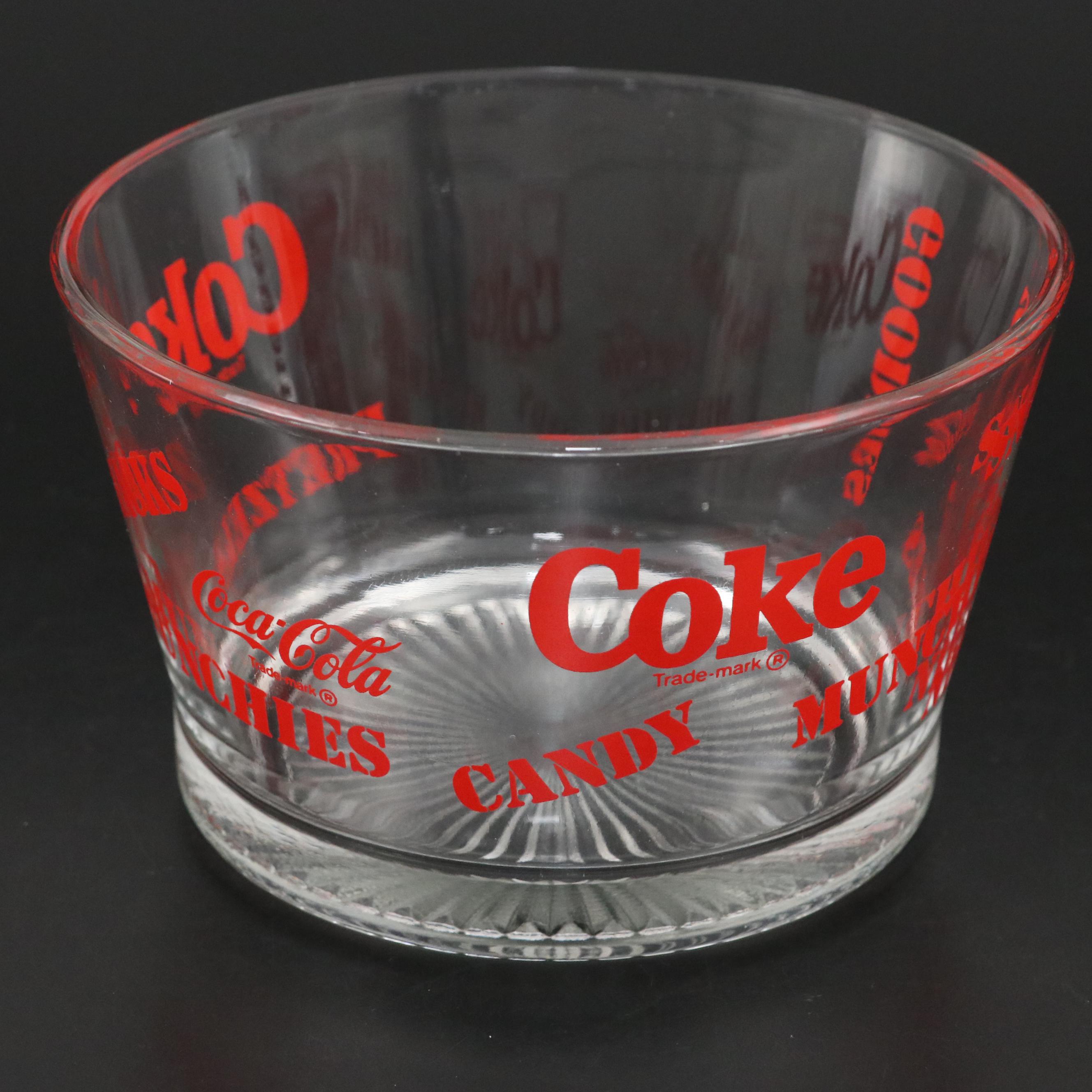 Cincinnati Reds Mugs and Coca-Cola Glass Snack Bowl | EBTH