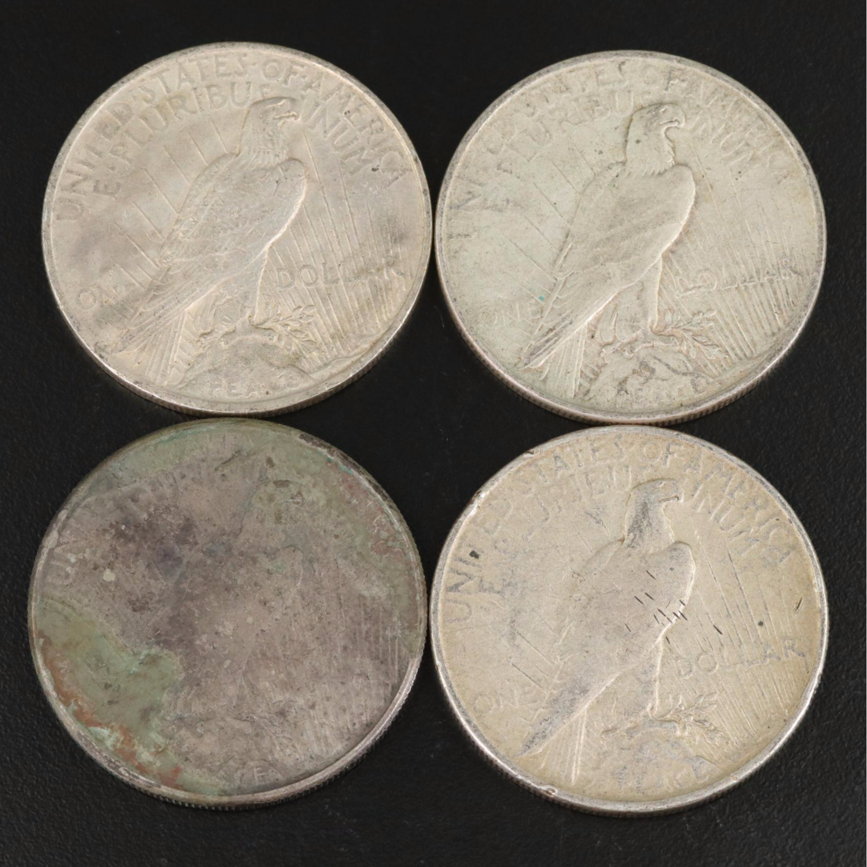 Eight Peace Silver Dollars, Including 1926 | EBTH