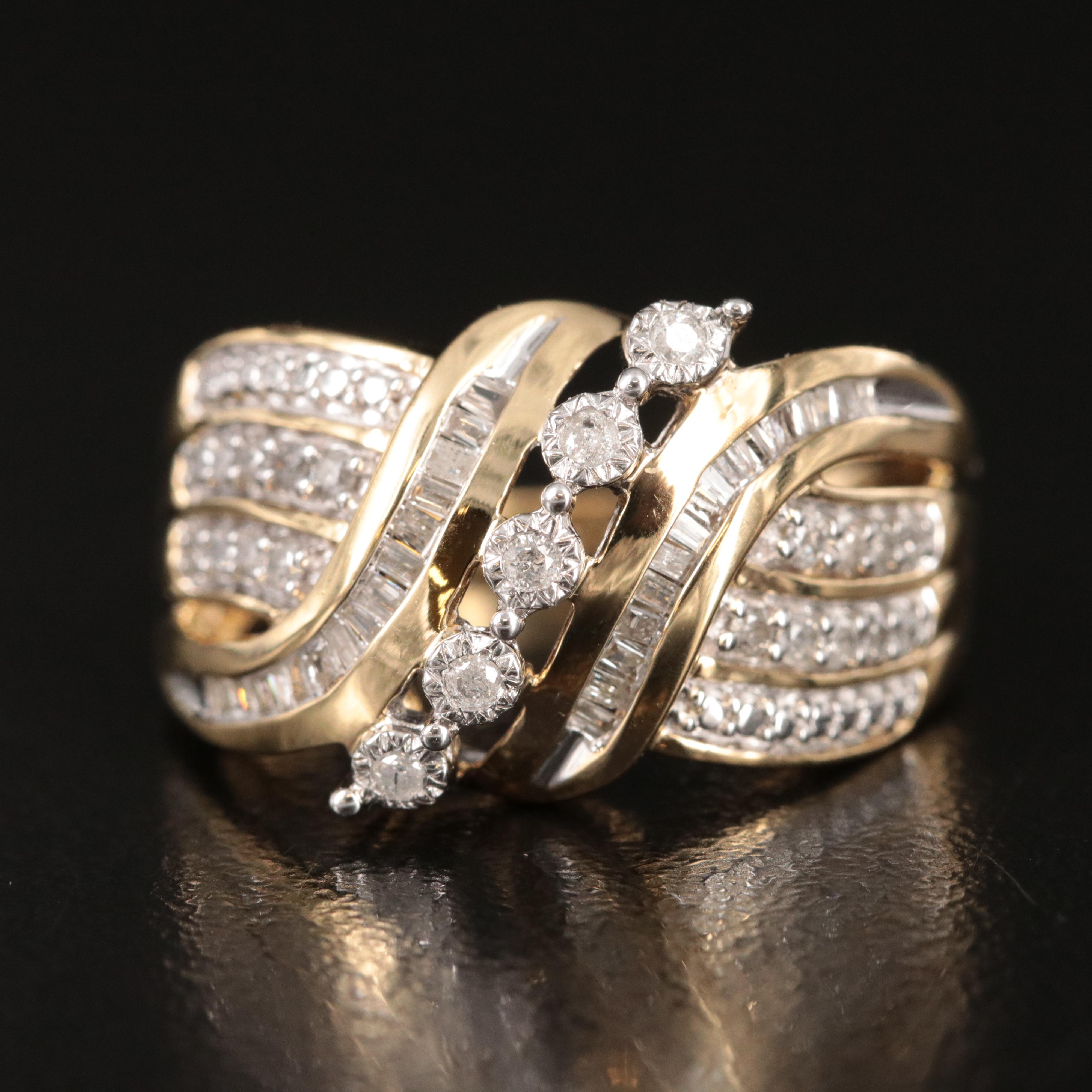 Sterling Diamond Ring | EBTH