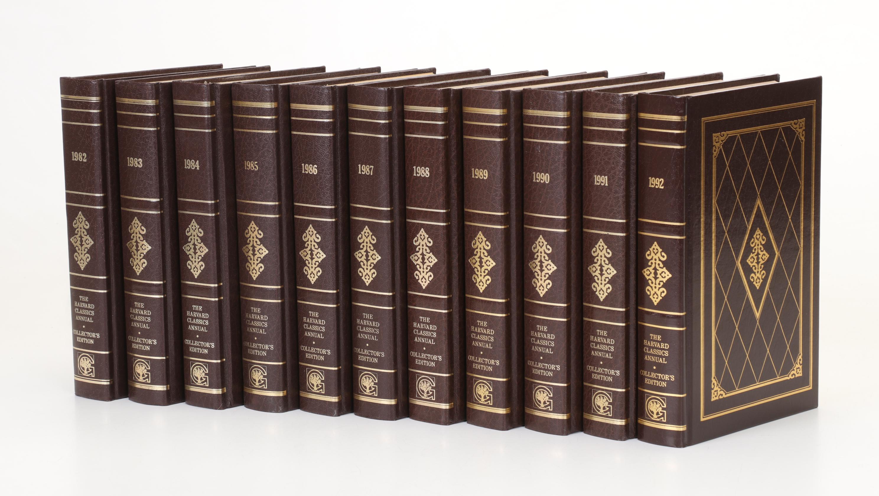 Harvard Classics Collector's Edition, 1980, with Eleven Annual Volumes ...