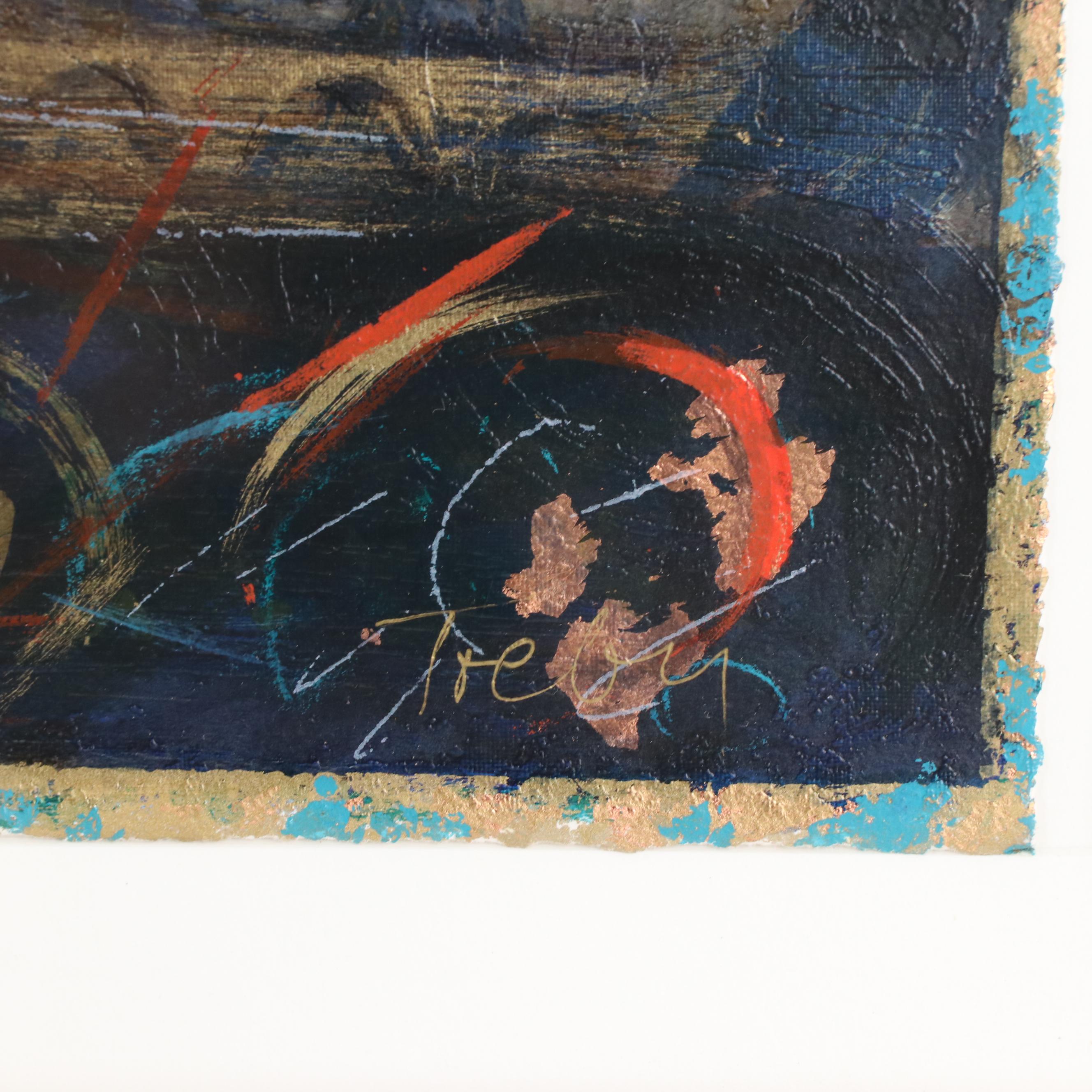 Janet Treby Serigraph "Olympian Myth III" | Everything But The House