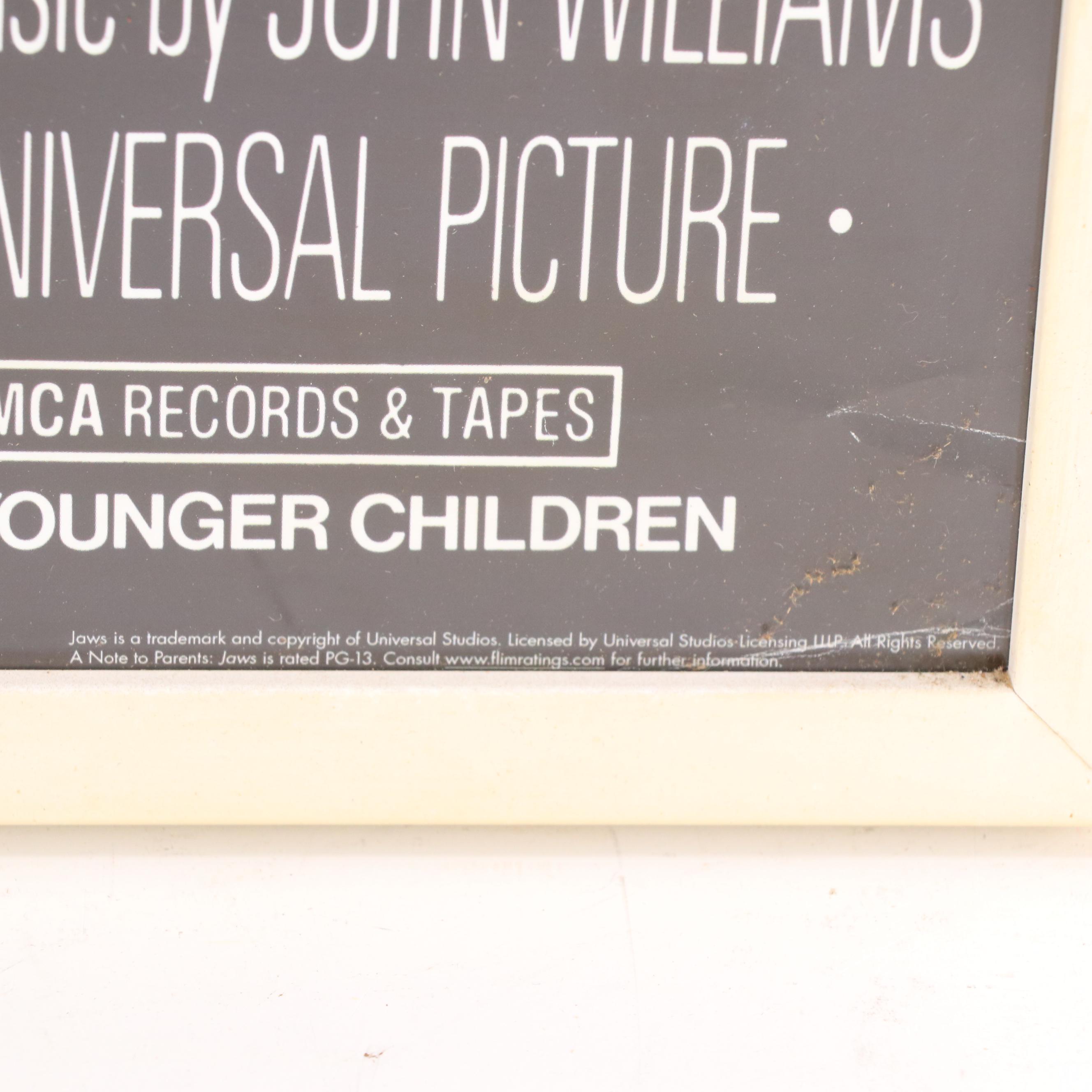 "Jaws" Offset Lithograph Movie Poster | EBTH