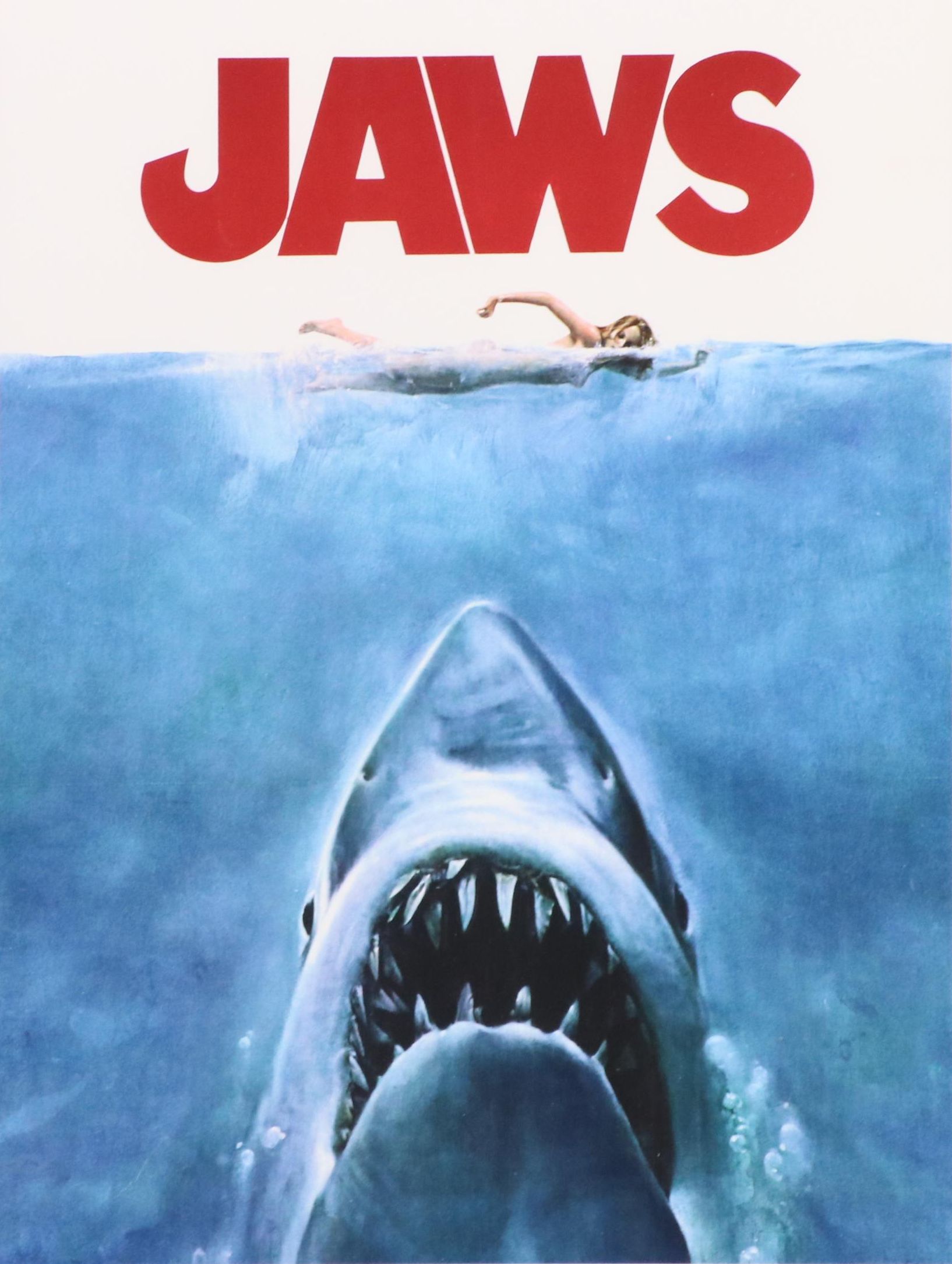 "Jaws" Offset Lithograph Movie Poster | EBTH