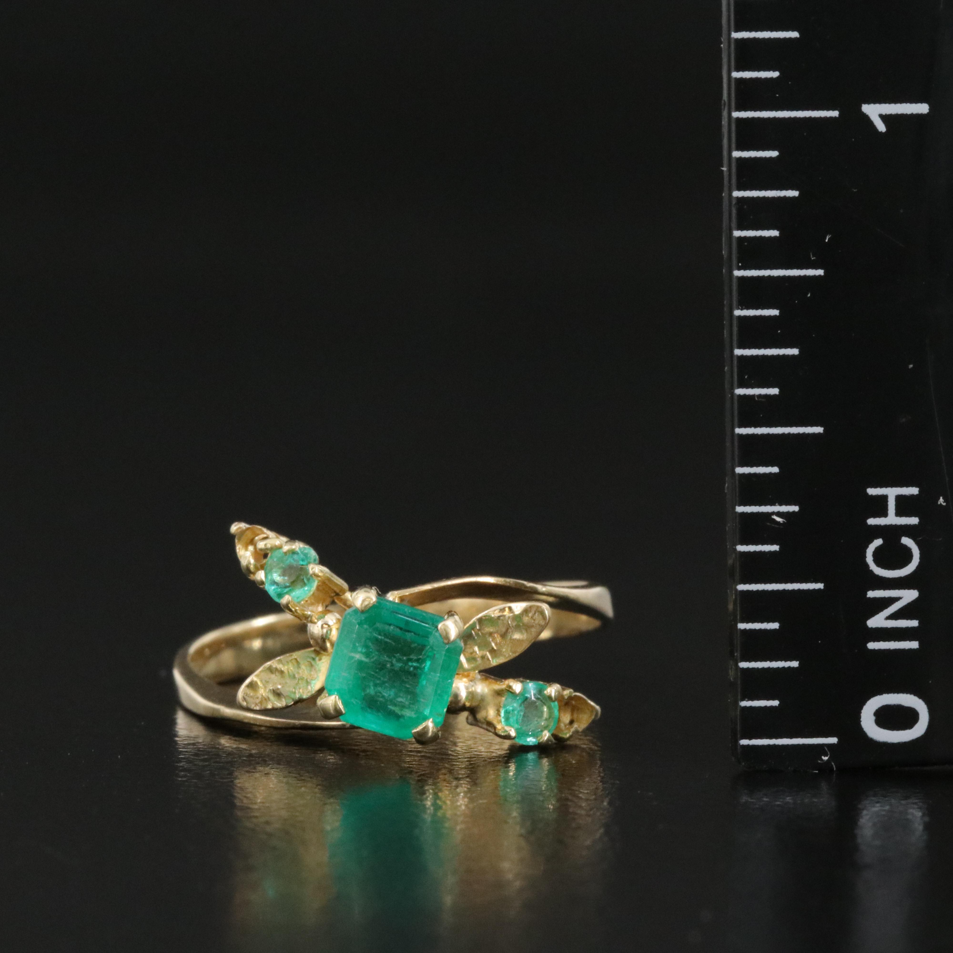 18K Emerald Ring | EBTH