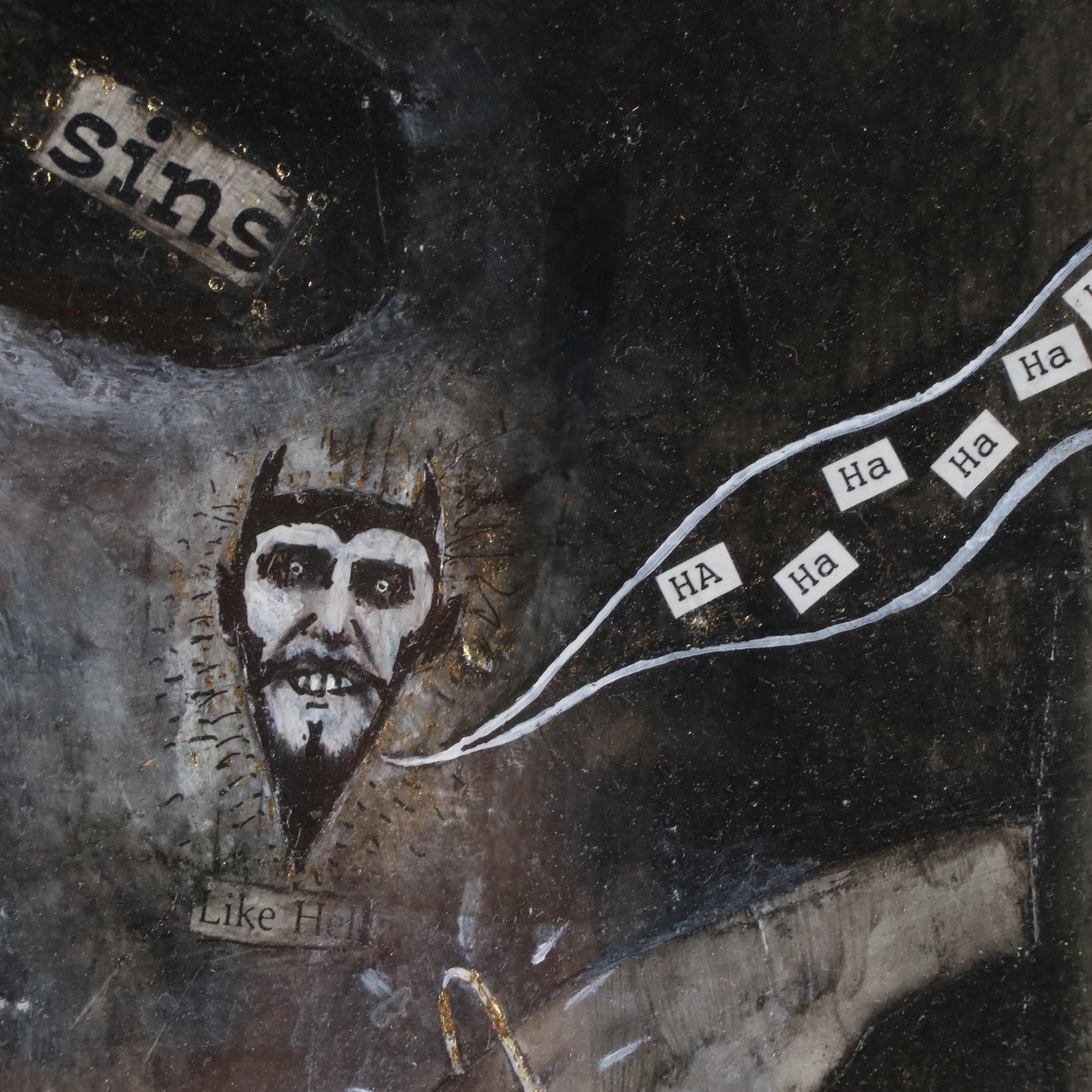 Erik Flesher Surrealist Collage "The Seven Deadly Sins," 1990s ...