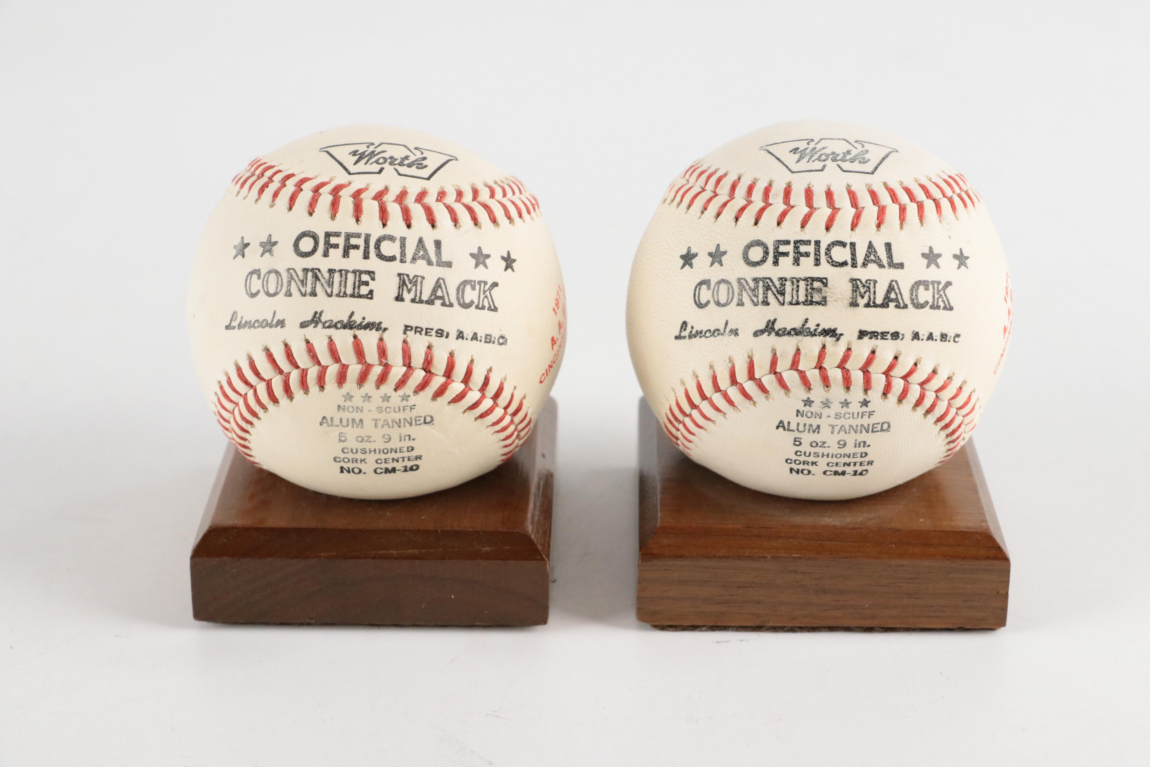 1986 Cincinnati Reds and Chicago Cubs Old Timers Series Trophies with ...