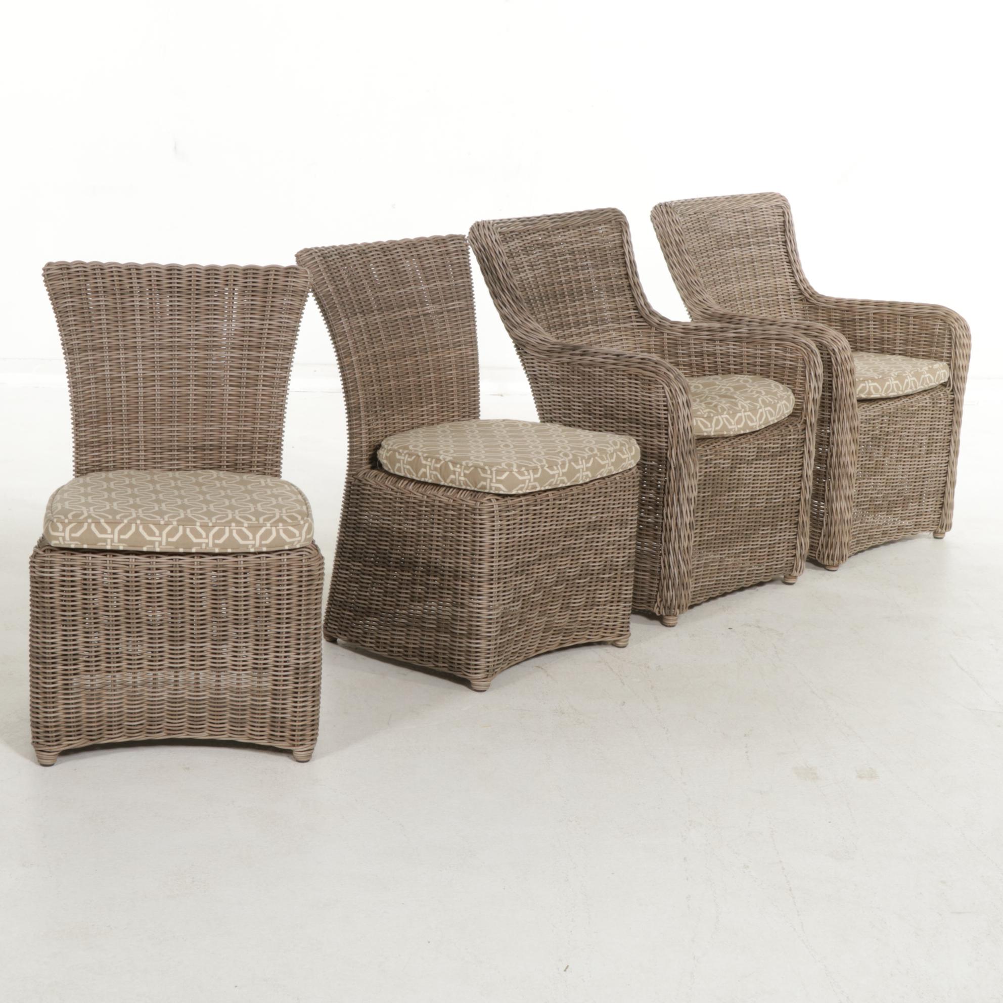 Kingsley-Bate All-Weather Wicker Armchairs and Dining Side Chairs | EBTH