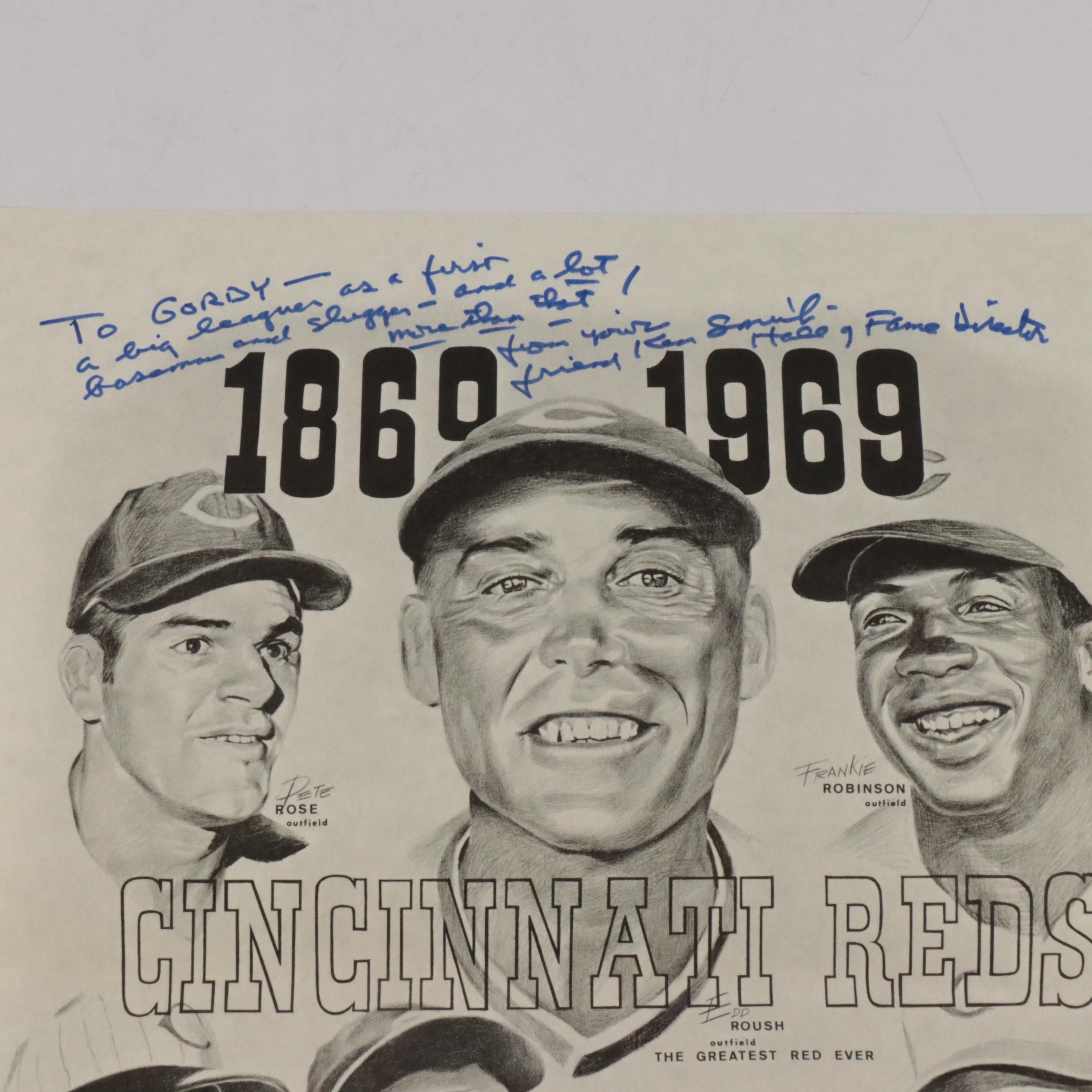 1960 Cincinnati Reds Yearbook with Gordy Coleman World Series Ring ...