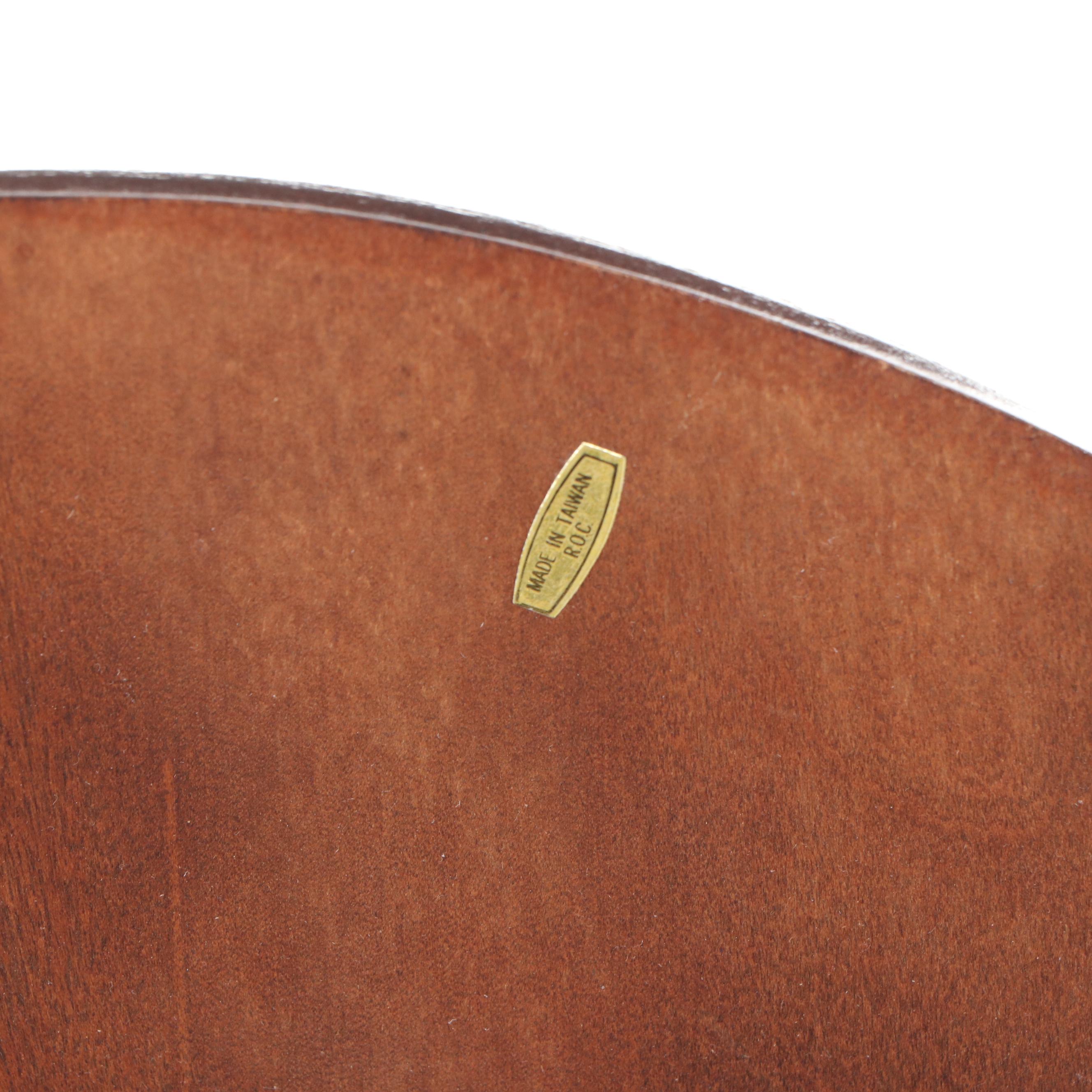 Federal Style Mahogany Tilt-Top Tables with Other Drinks Table and ...