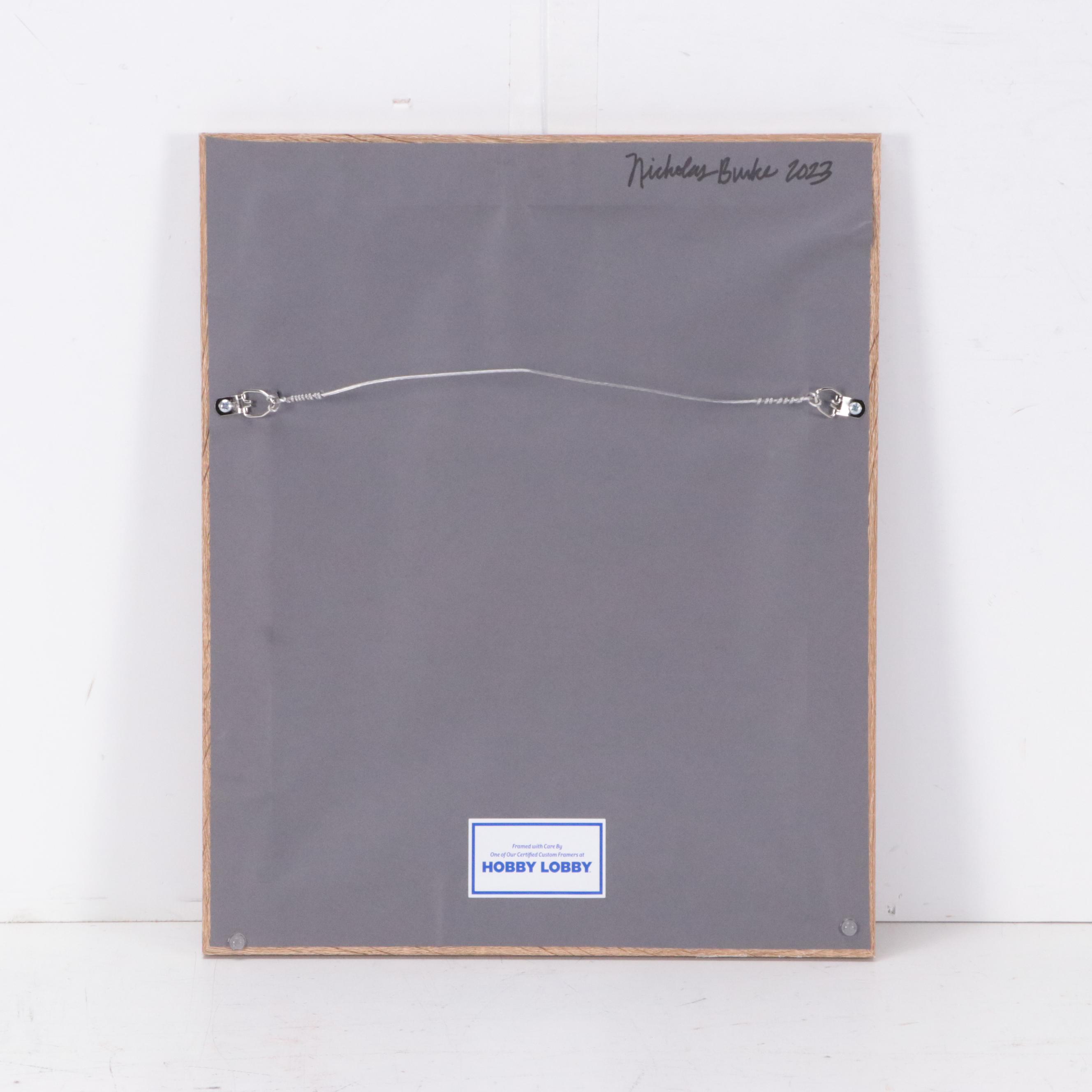 Nicholas Burke Oil Painting of Monument Valley, Arizona, 2023 | EBTH