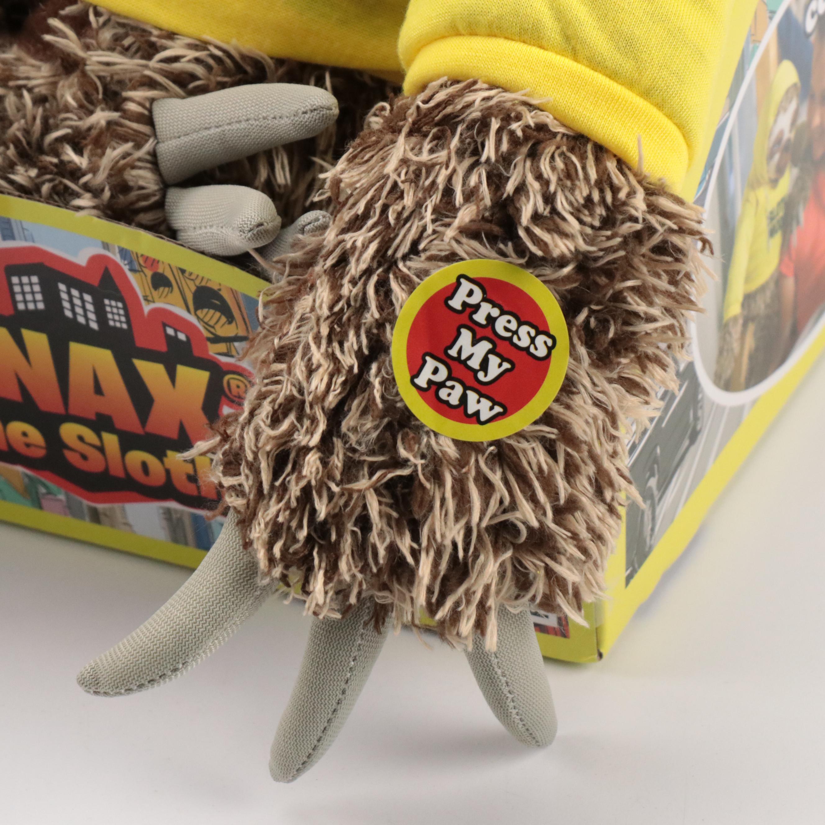 Snax the Mimicking Slow Talking Sloth | EBTH