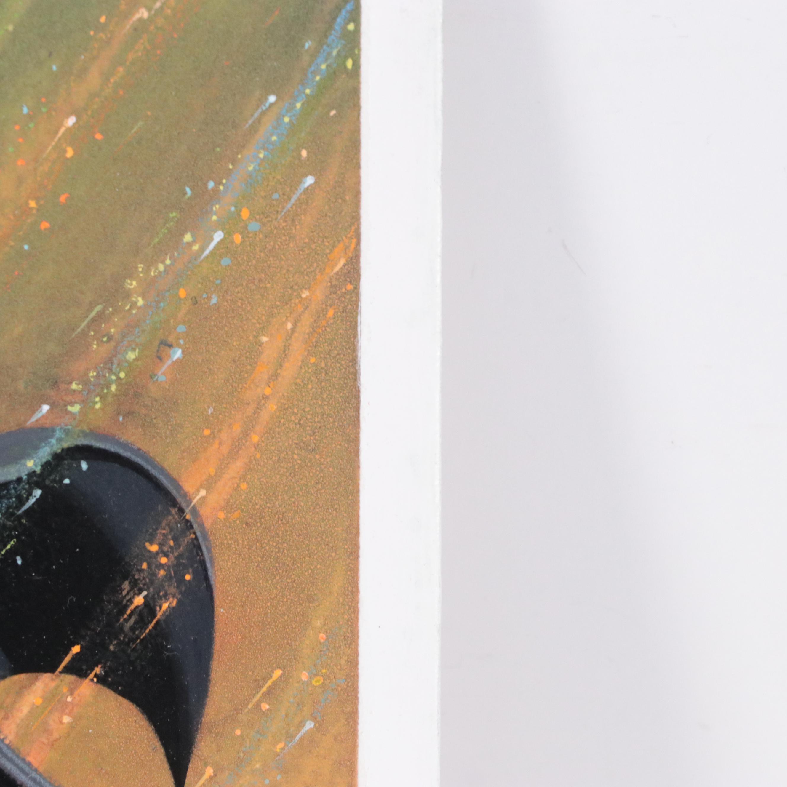 David Michael Beck Mixed Media Comic Illustration | EBTH