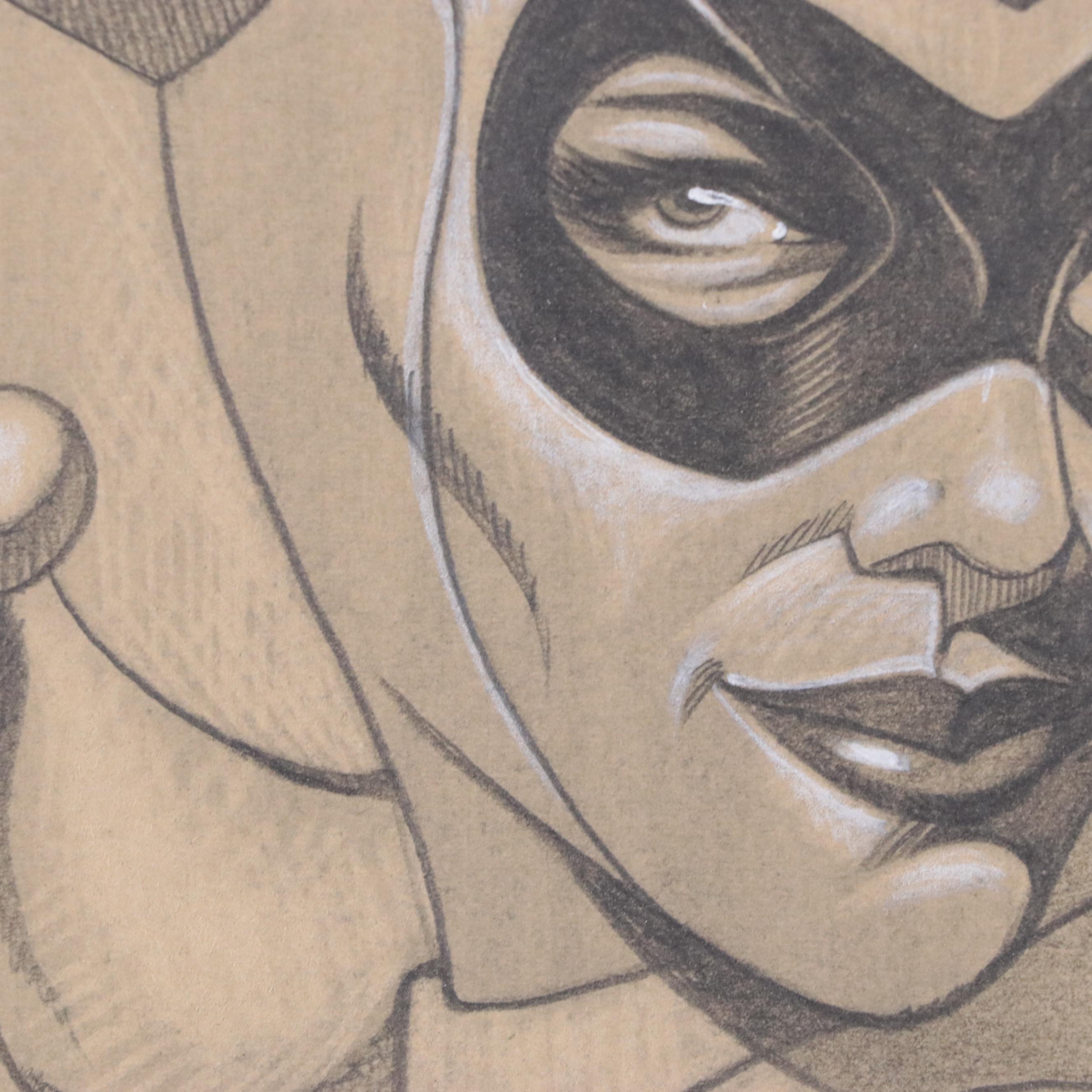 David Michael Beck Graphite Comic Illustration | Everything But The House