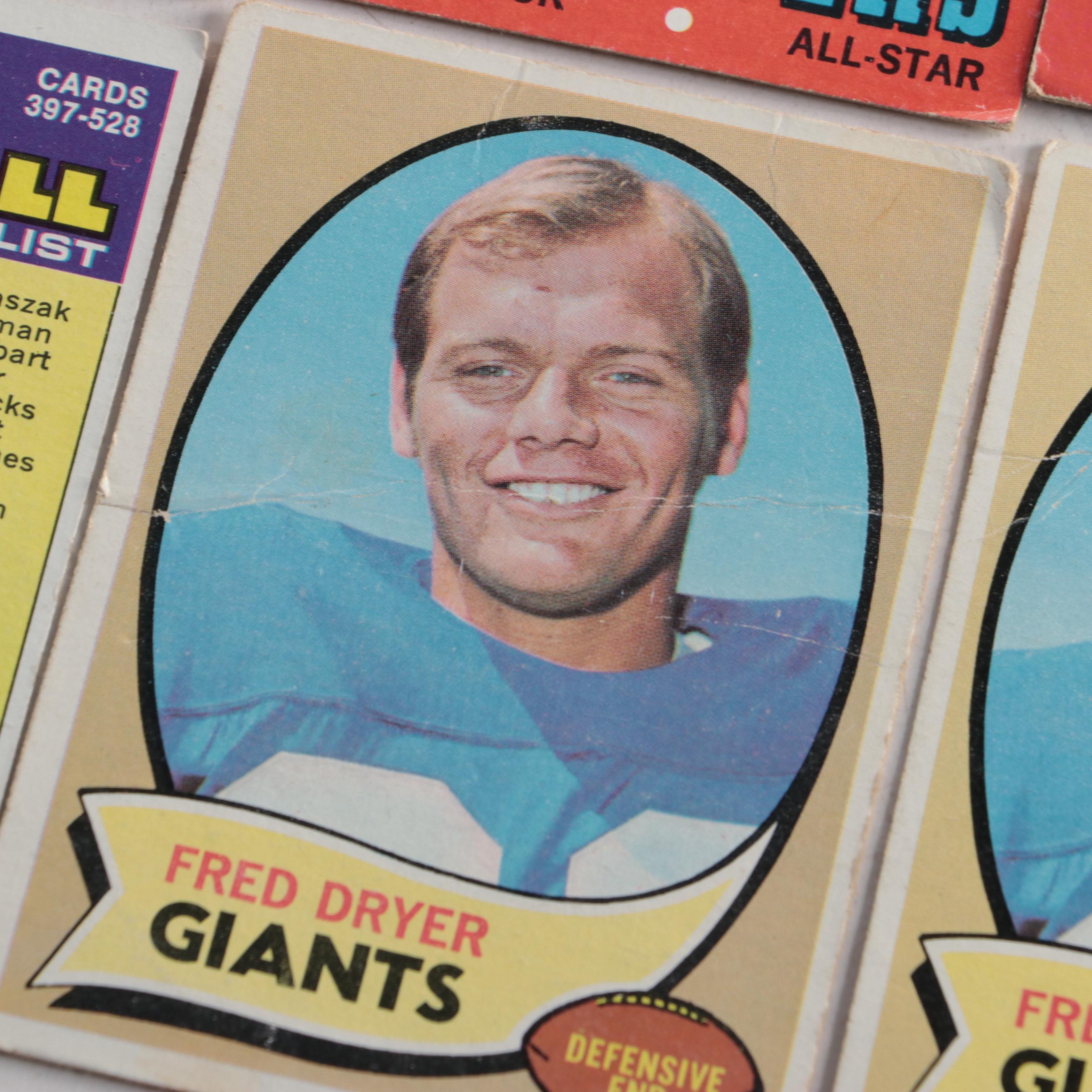 Topps Football Cards Featuring Bob Lilly, Lance Alworth, and More ...