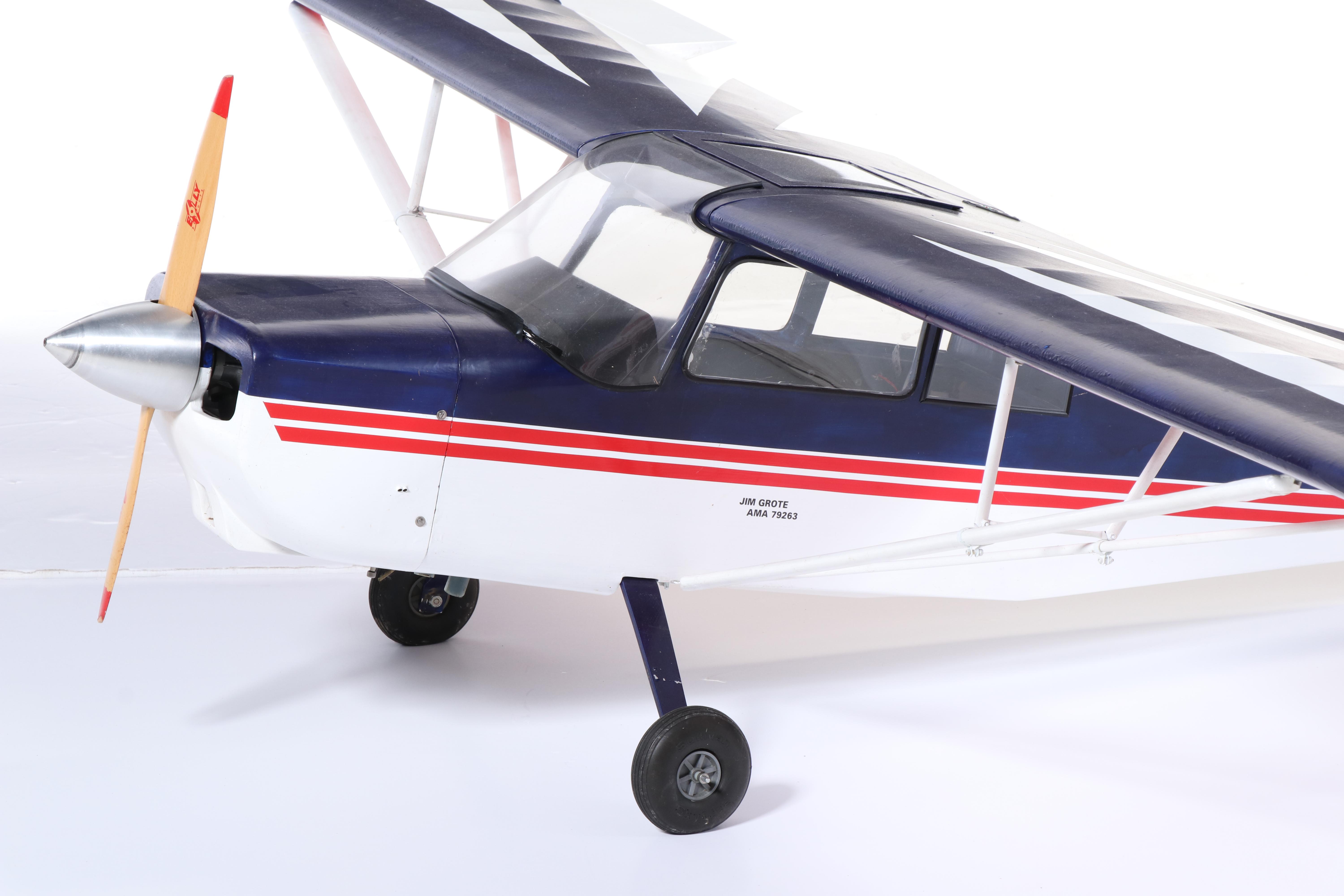 Bellanca Citabria Style 2-Cylinder DLE 40cc Model Airplane | EBTH