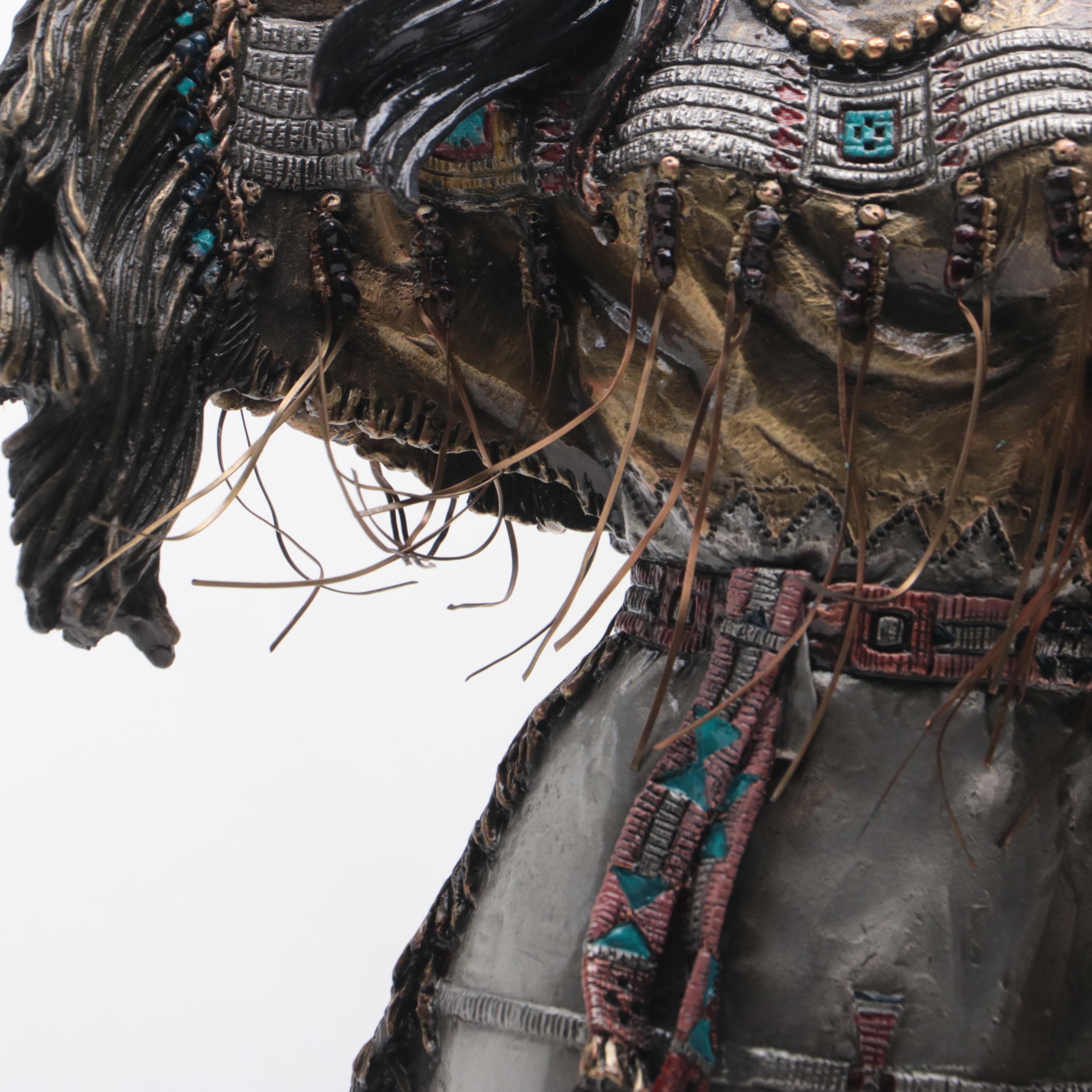 Christopher Pardell Bronze Sculpture "Wind On Still Water," 1995 | EBTH