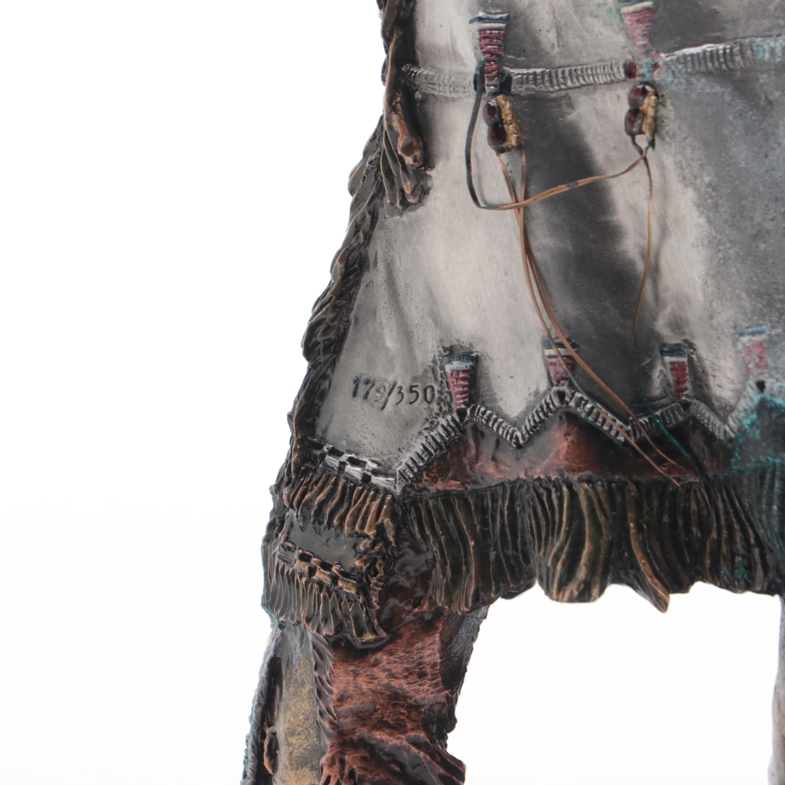 Christopher Pardell Bronze Sculpture "Wind On Still Water," 1995 | EBTH