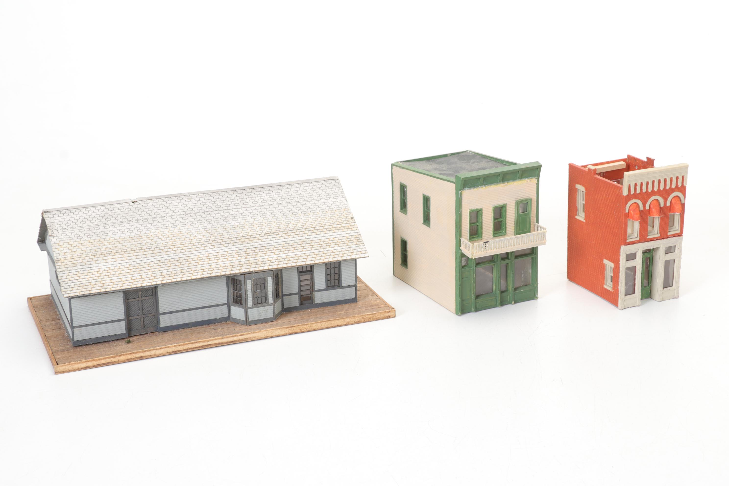 Eleven HO Scale Buildings for Model Train Layouts | Everything But The ...