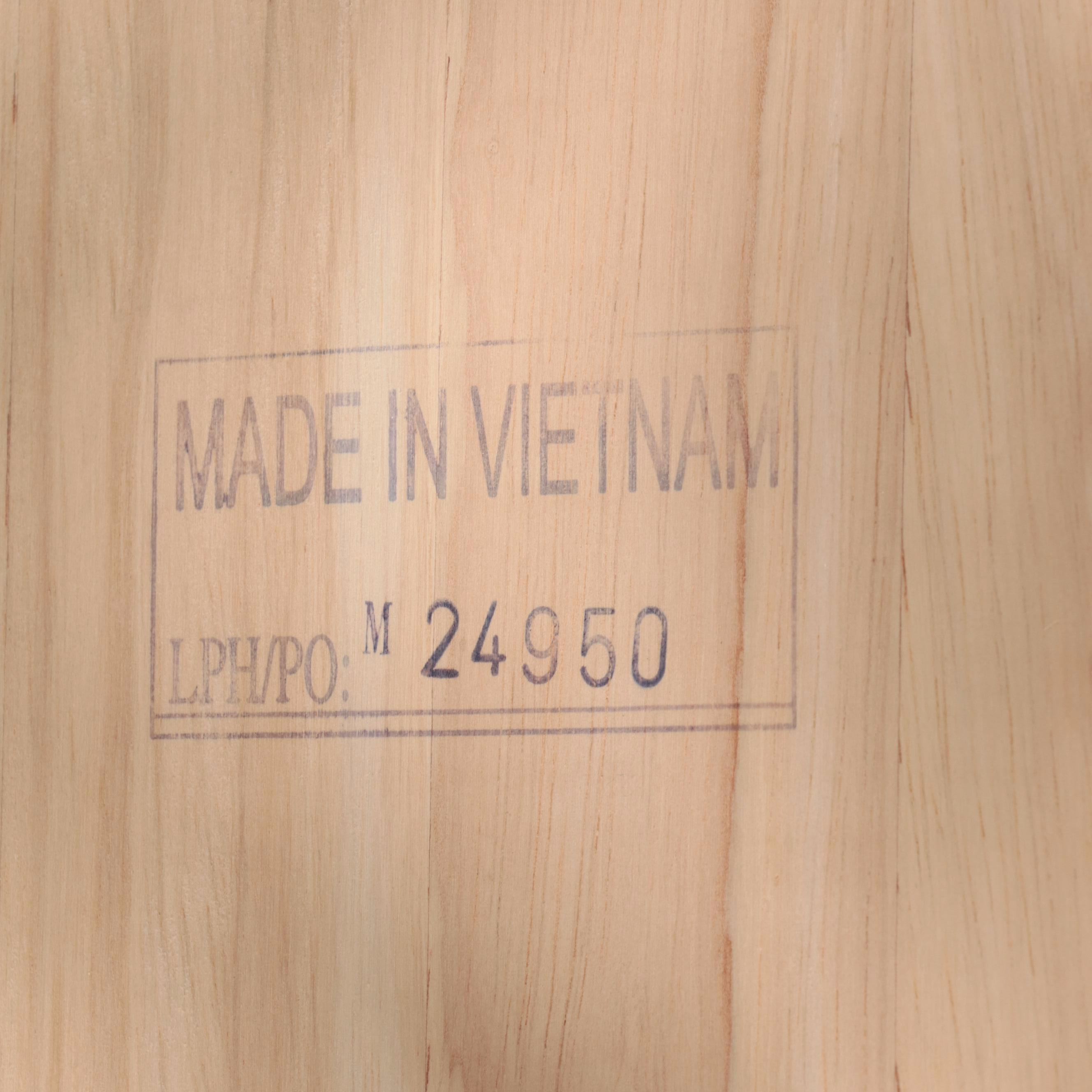 Farmhouse Style White-Painted Three-Tier Side Table | EBTH