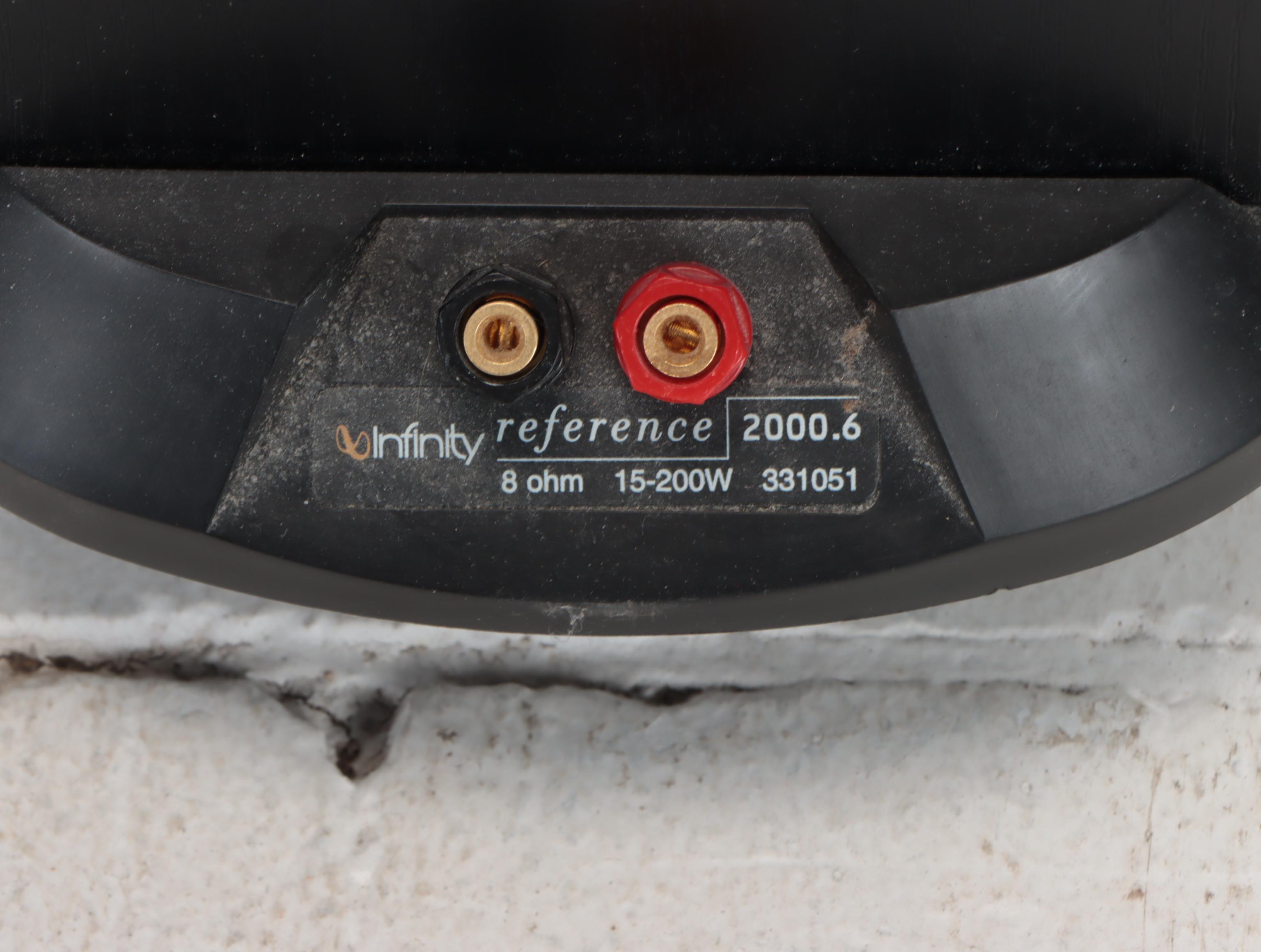 Infinity Reference 2000.6 Tower Speakers & Center Channel, 1990s | EBTH