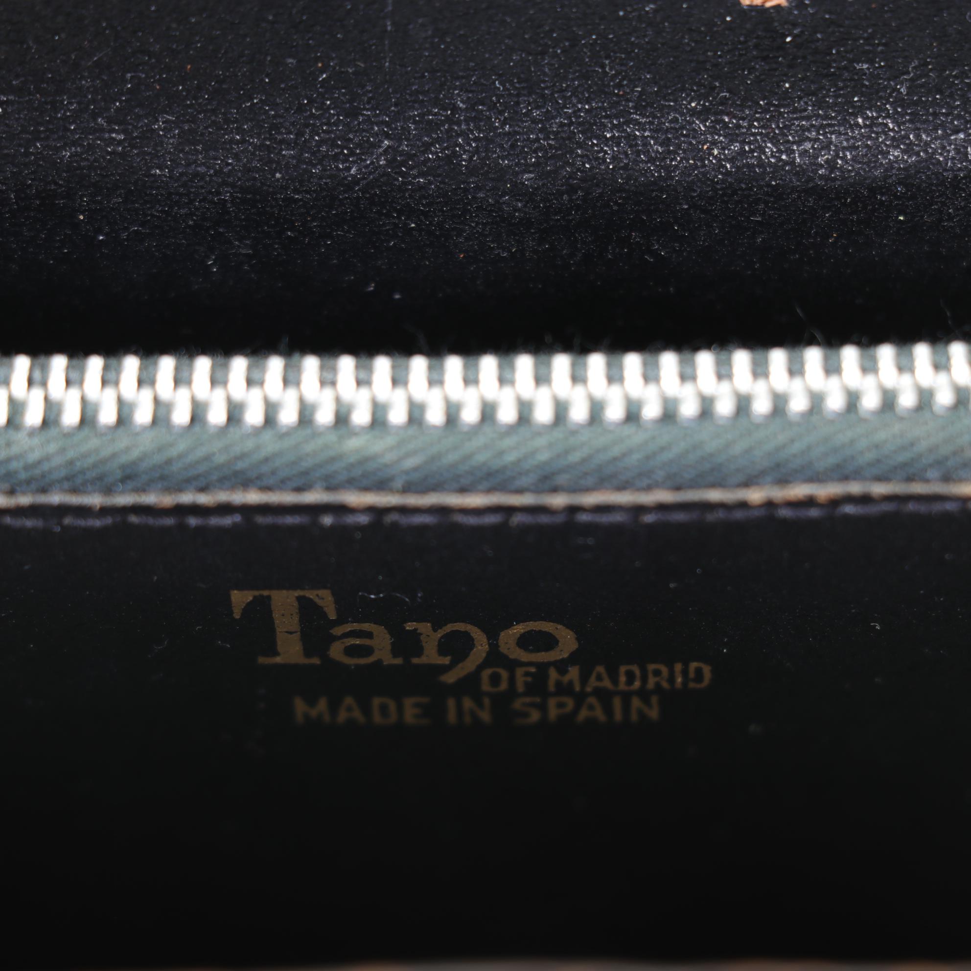 Tano of Madrid Leather and Metal Box Purse Made In Spain | Everything ...