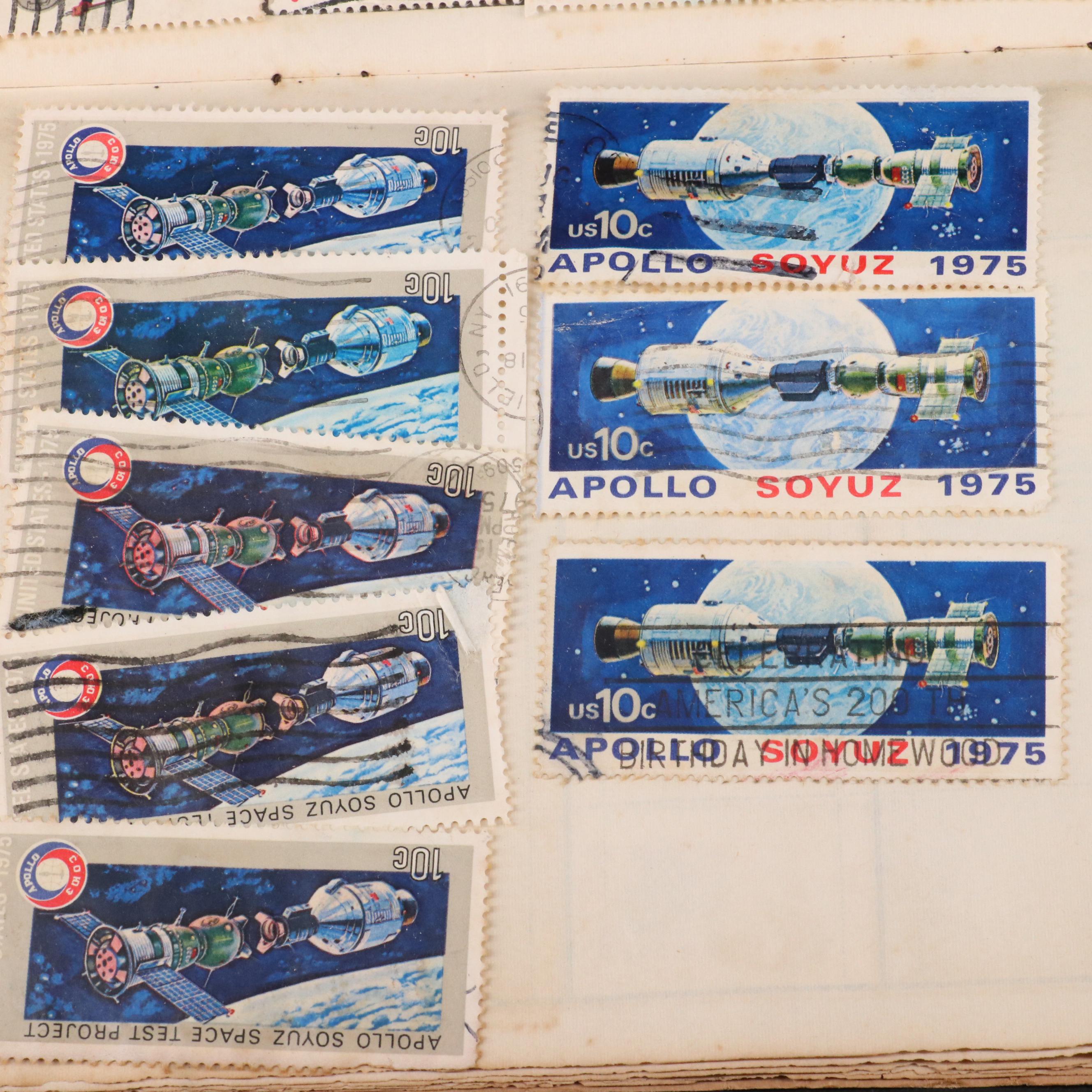 Assortment of U.S. and World Postage Stamps | Everything But The House