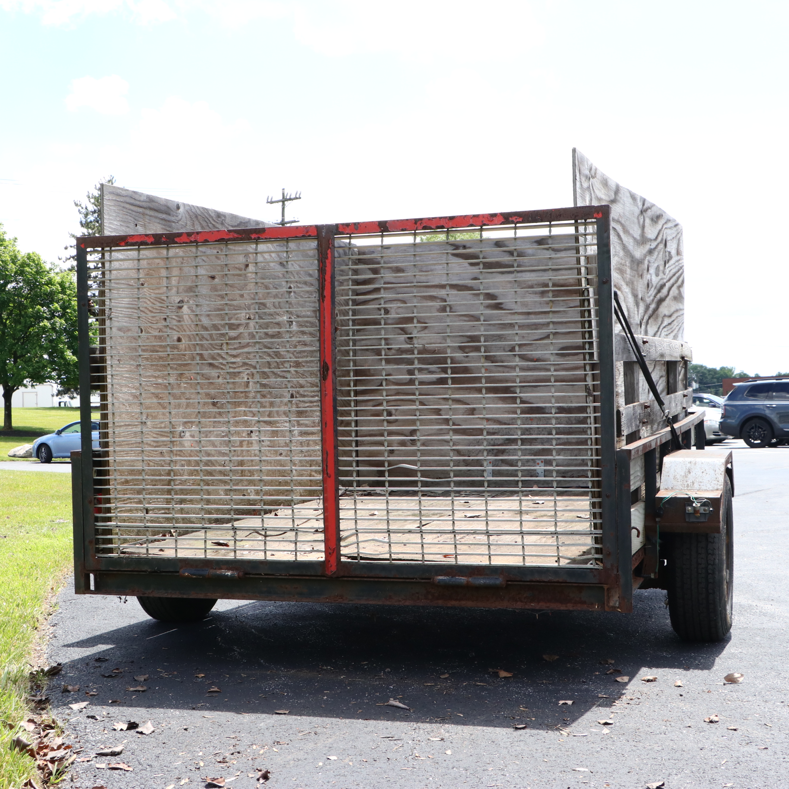 Custom Built Trailer 5' x 8' Bed, with Drop-down Gate | Everything But ...